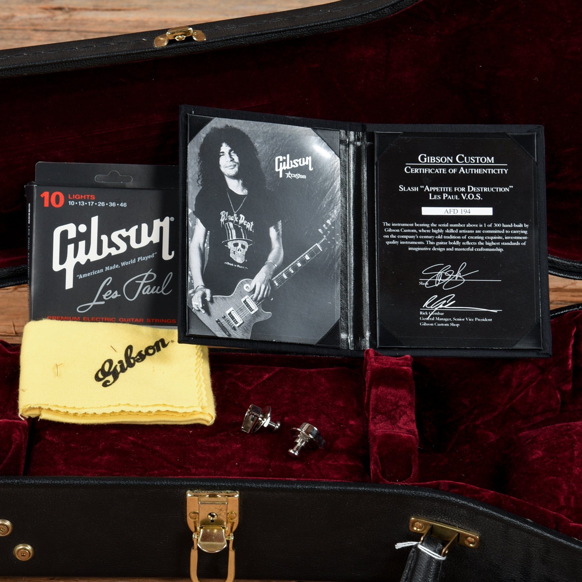 Gibson Custom AFD Appetite for Destruction Les Pau Sunburst 2015 ...