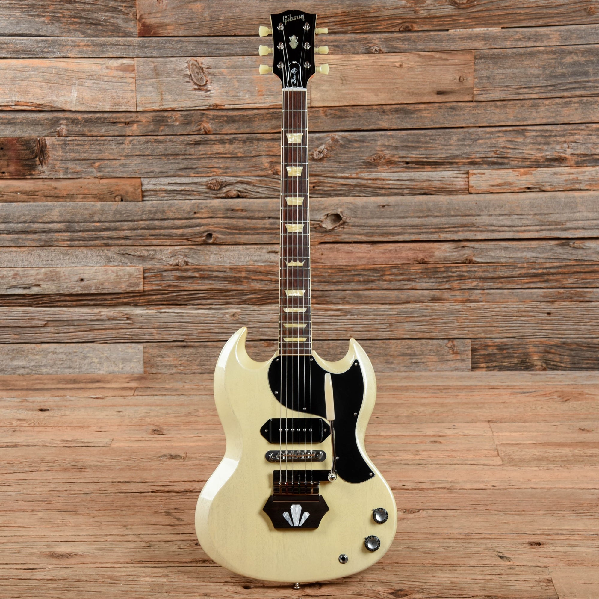 Gibson Custom Brian Ray '62 SG Junior White Fox 2020 – Chicago Music ...