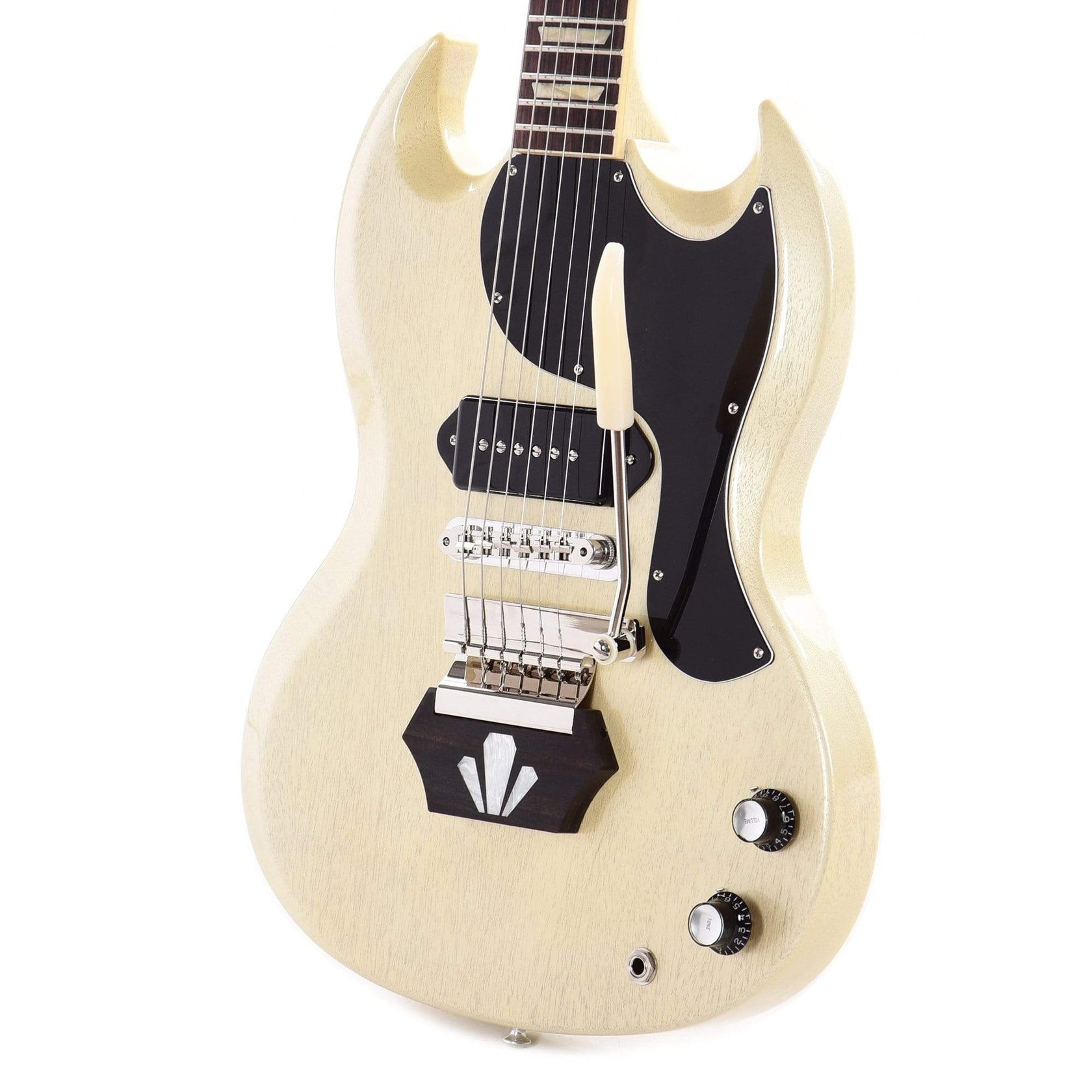 Gibson Custom Limited Edition Brian Ray '62 SG Junior White Fox Gloss ...