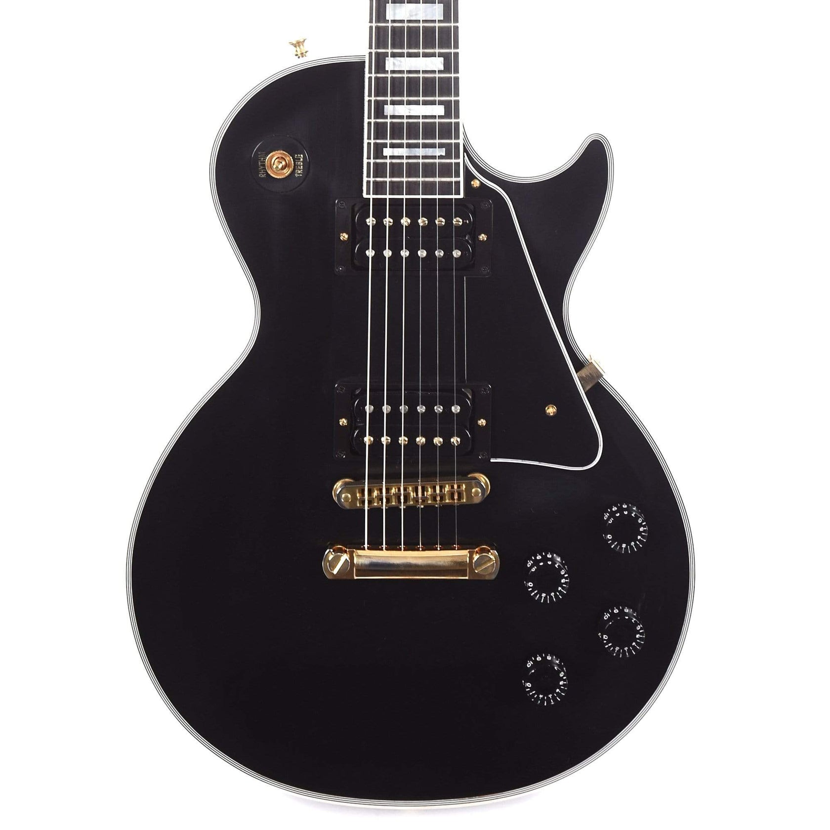 Gibson Custom Limited Edition Les Paul Custom Ebony VOS 2019 w/Ebony F ...