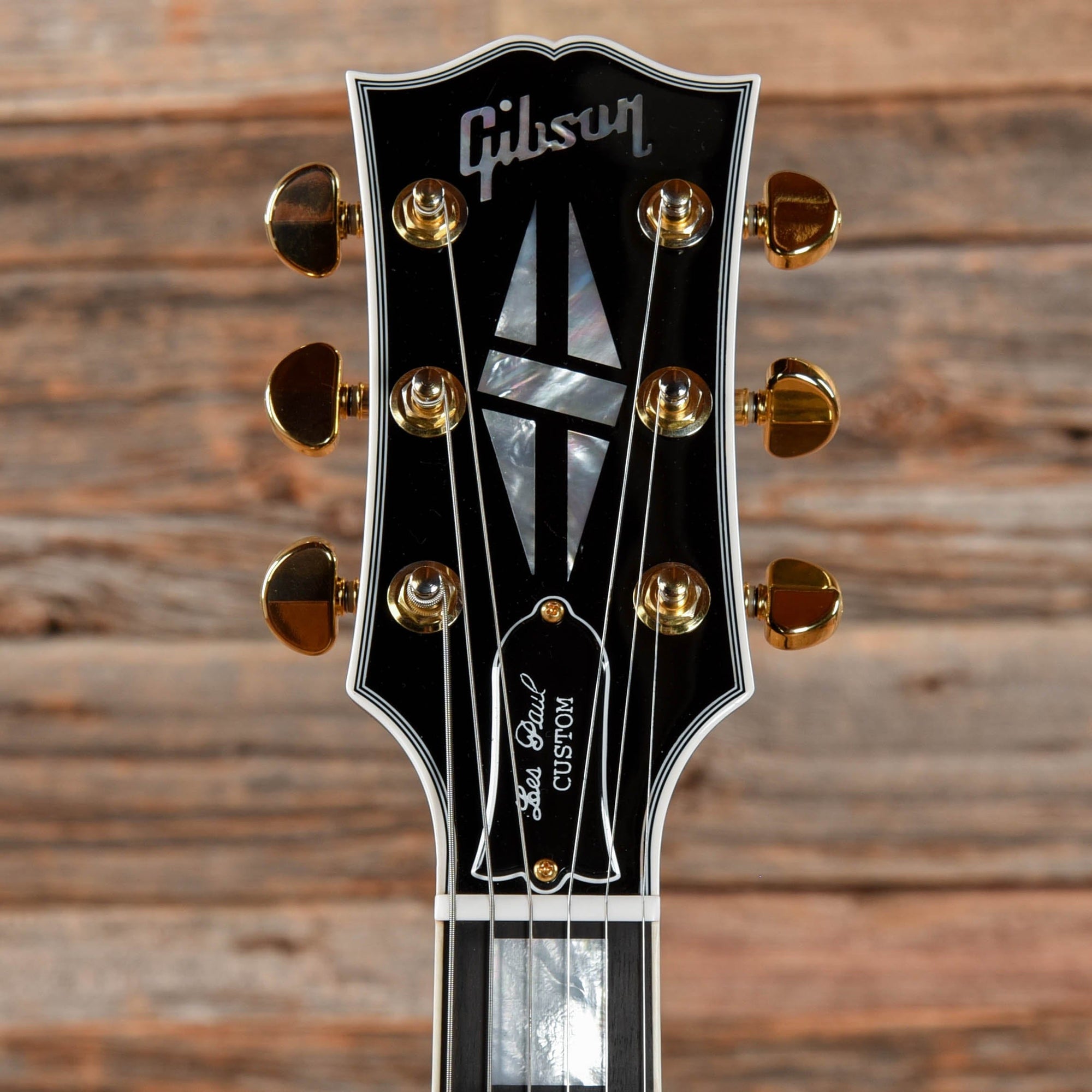 Gibson Custom Mod Shop Les Paul Custom Ebony – Chicago Music Exchange