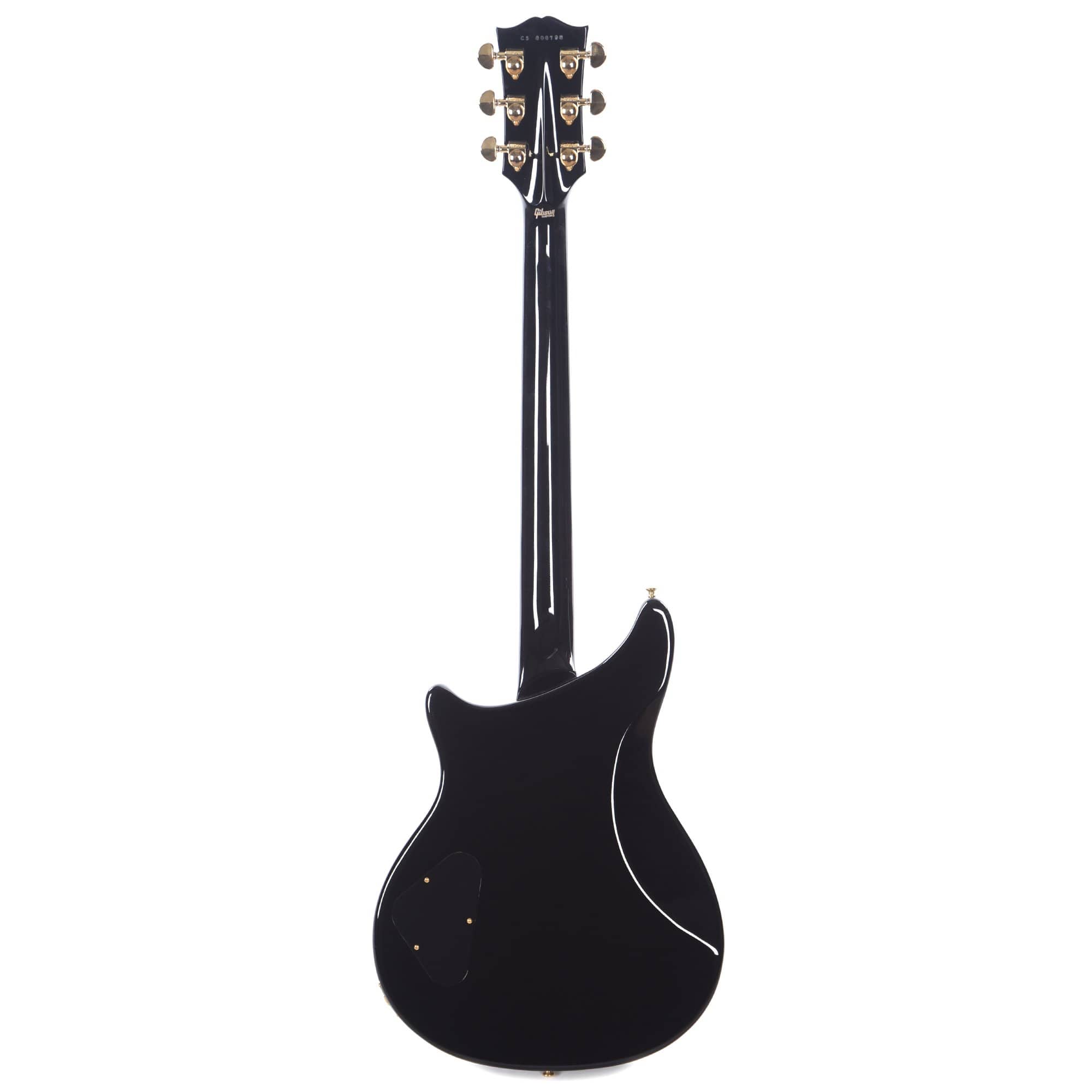 Gibson Custom Modern Double Cut Custom Ebony Gloss – Chicago Music Exchange