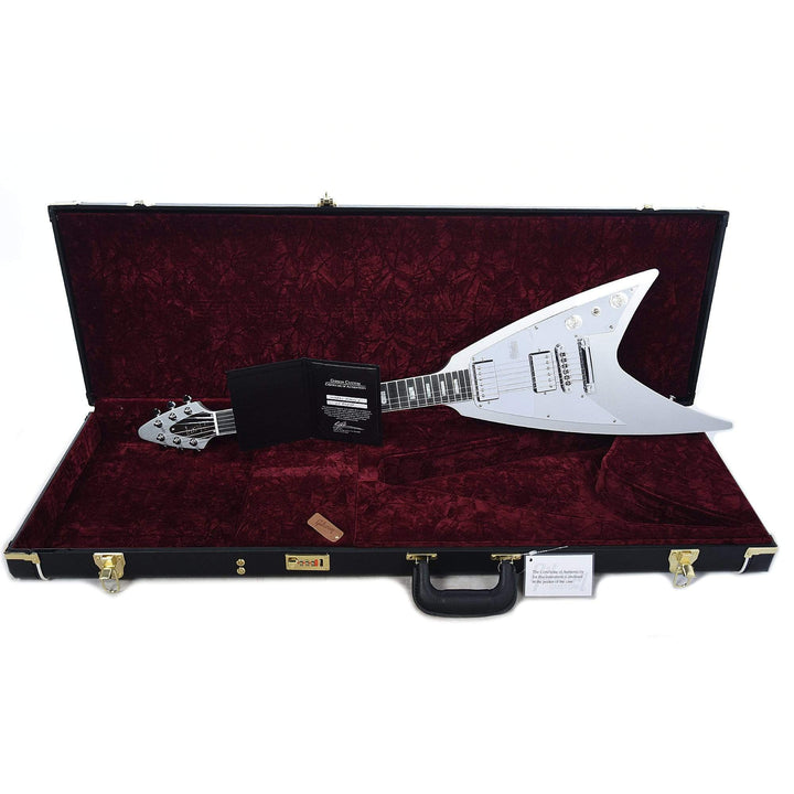 Gibson Custom Modern Flying V Silver Prism – Chicago Music Exchange