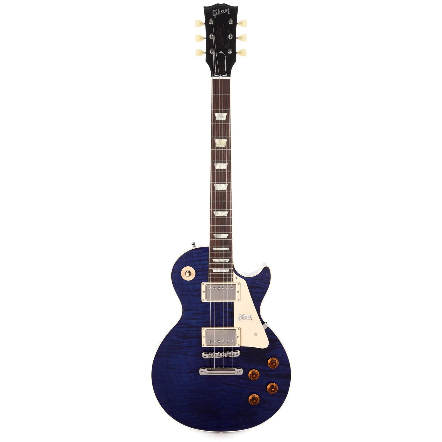 Gibson Custom Modern Les Paul Standard Trans Blue – Chicago Music Exchange