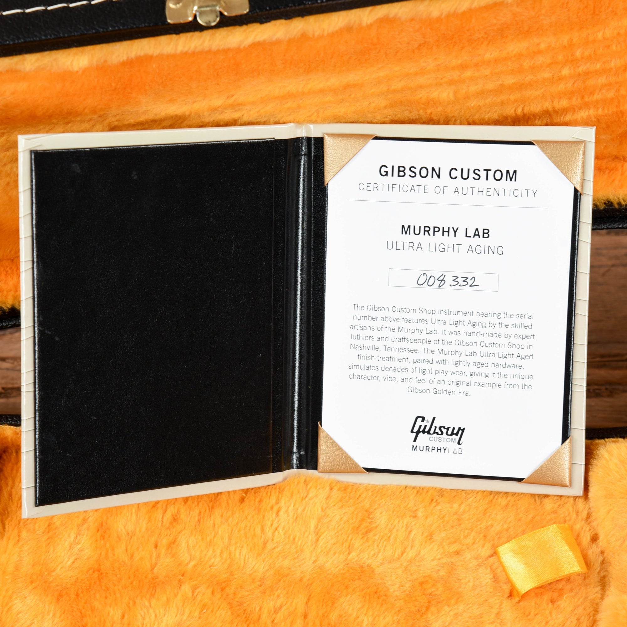 Gibson Custom Murphy Lab 1964 SG Standard Ultra Light Aged Pelham Blue ...