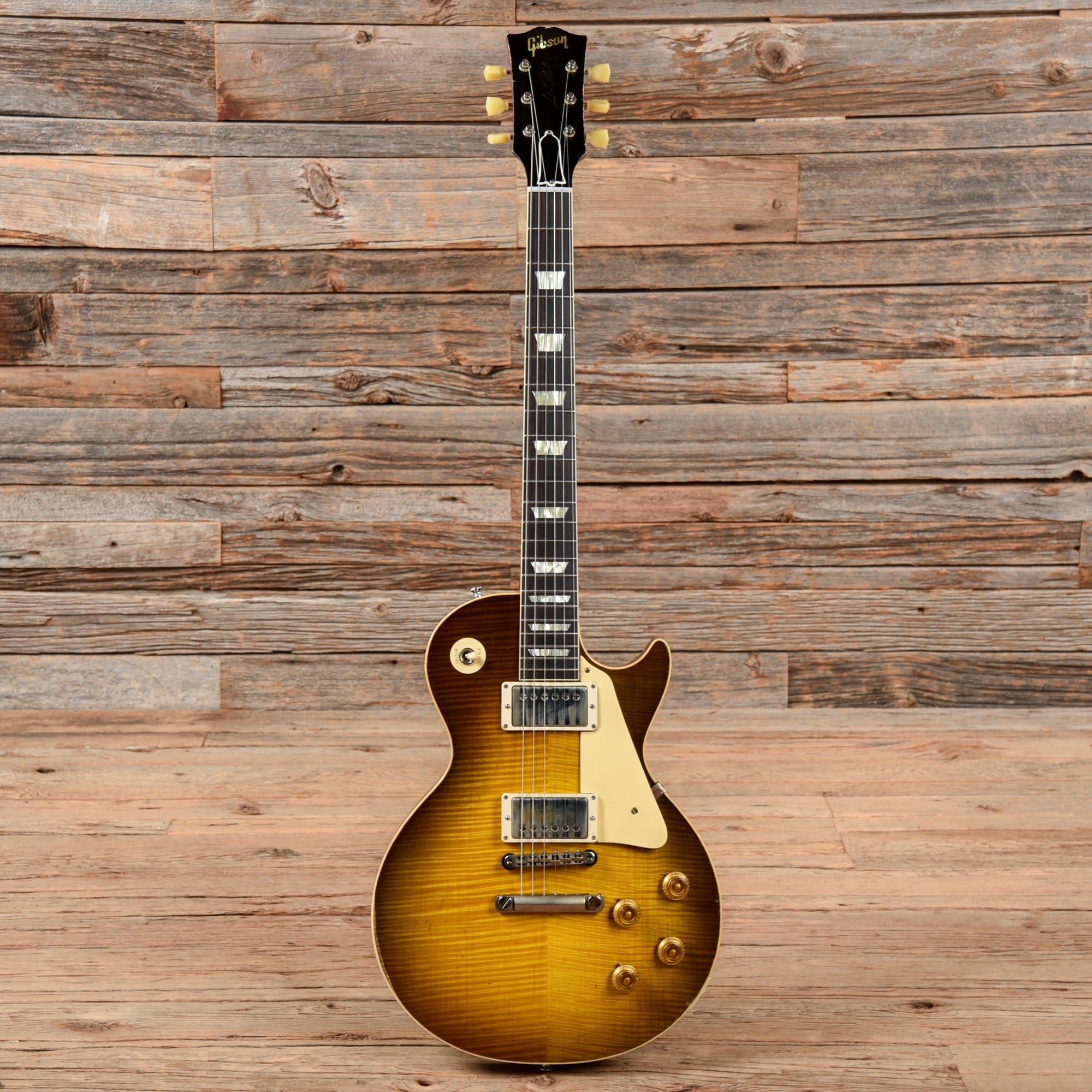 Gibson Custom Murphy Lab '59 Les Paul Standard Reissue Heavy Aged Sunb ...