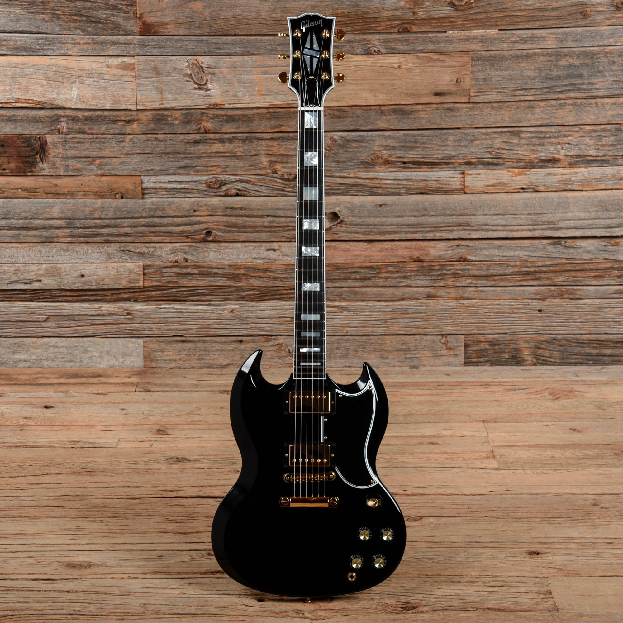 Gibson Custom SG Custom Ebony 2021 – Chicago Music Exchange