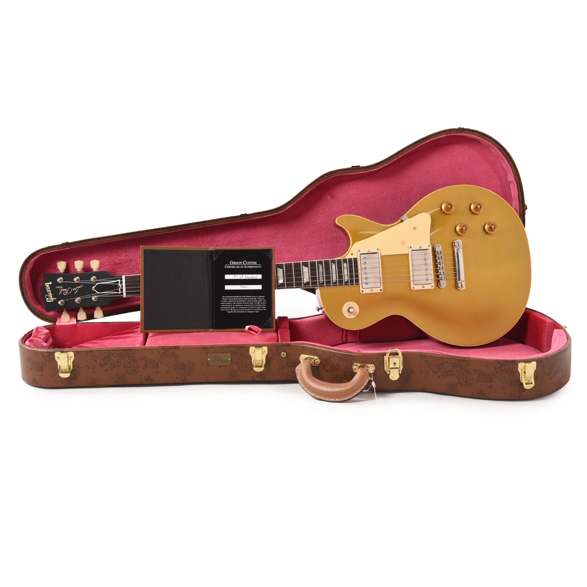 Gibson Custom Shop 1957 Les Paul Goldtop Reissue Double Gold VOS ...