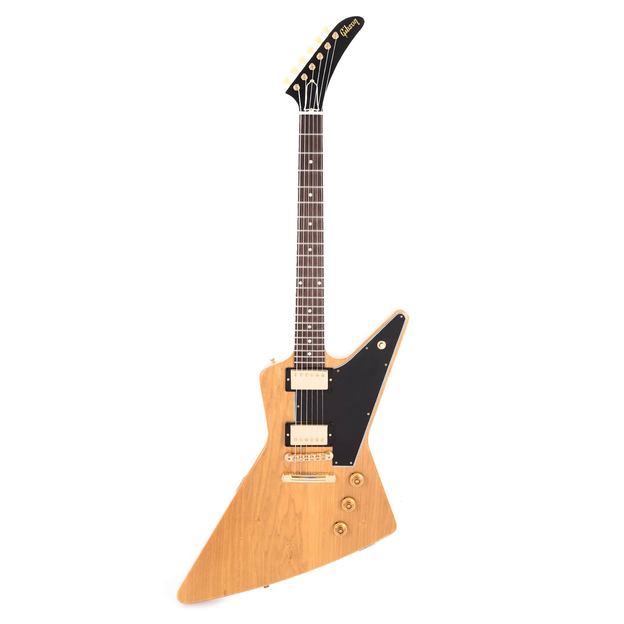 Gibson Custom Shop 1958 Korina Explorer Reissue Natural w/Black Pickgu ...