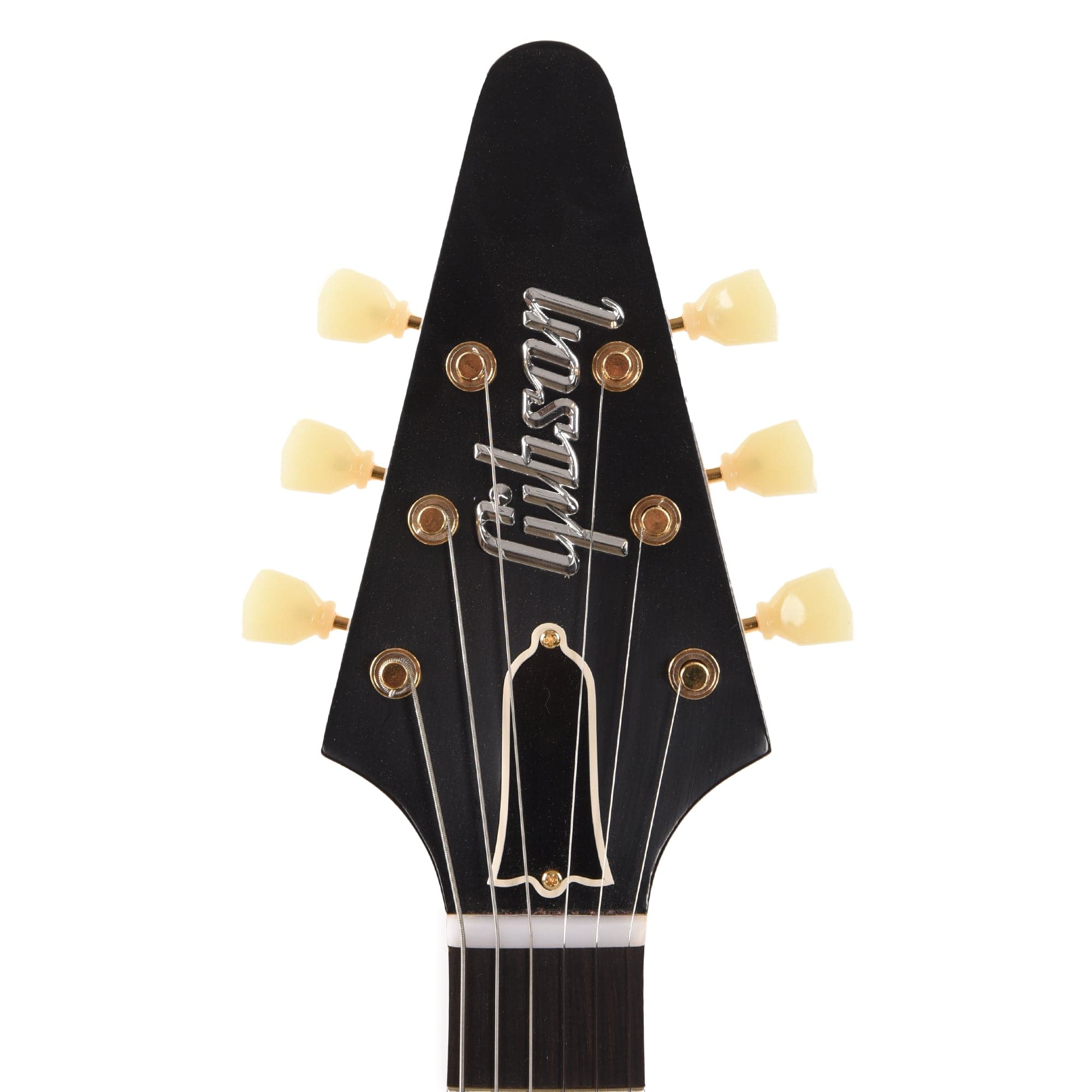 Gibson Custom Shop 1958 Korina Flying V Reissue Natural w/White Pickgu – Chicago Music Exchange