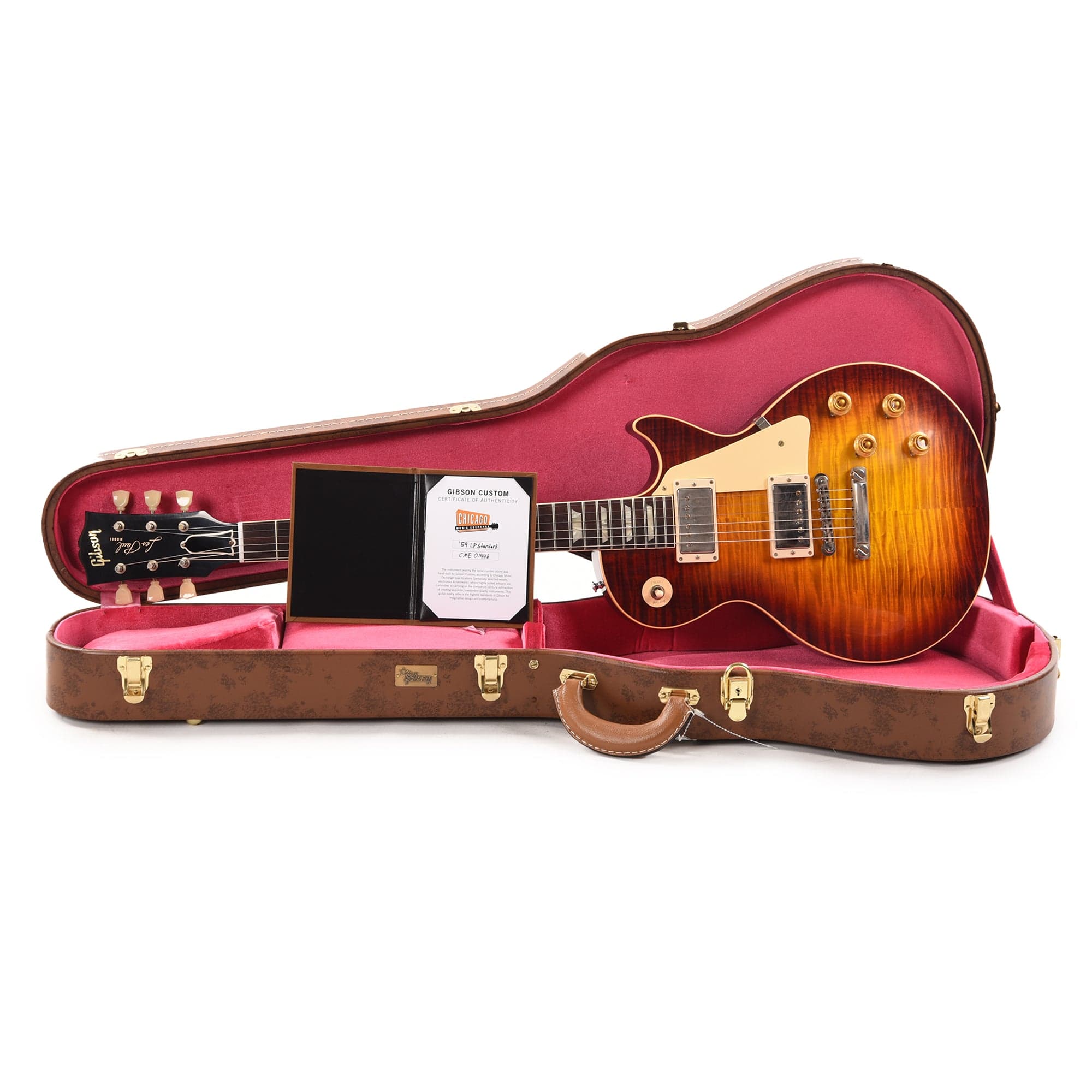 Gibson Custom Shop 1959 Les Paul Standard "CME Spec" Factory Burst VOS ...