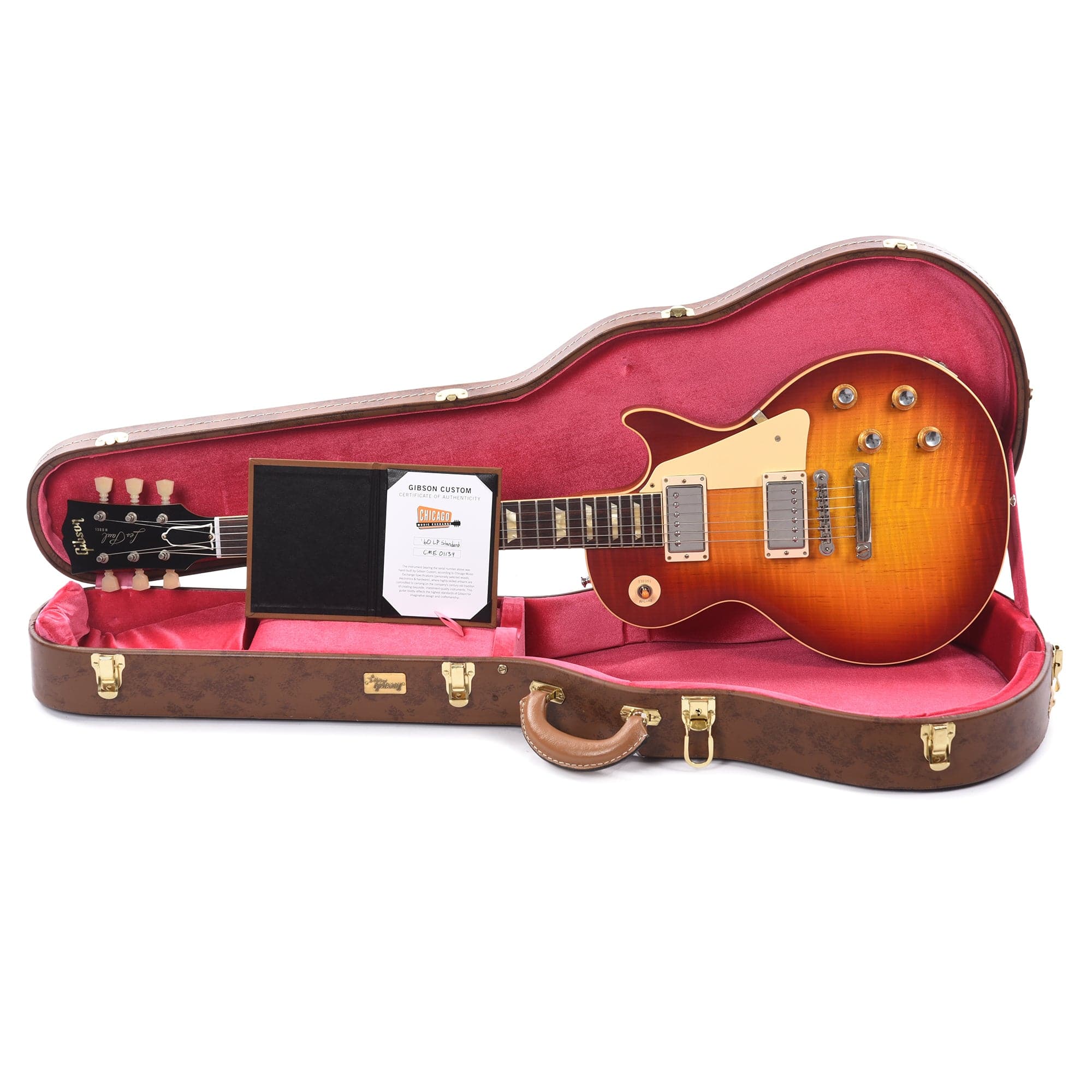 Gibson Custom Shop 1960 Les Paul Standard "CME Spec" Heritage Cherry S ...