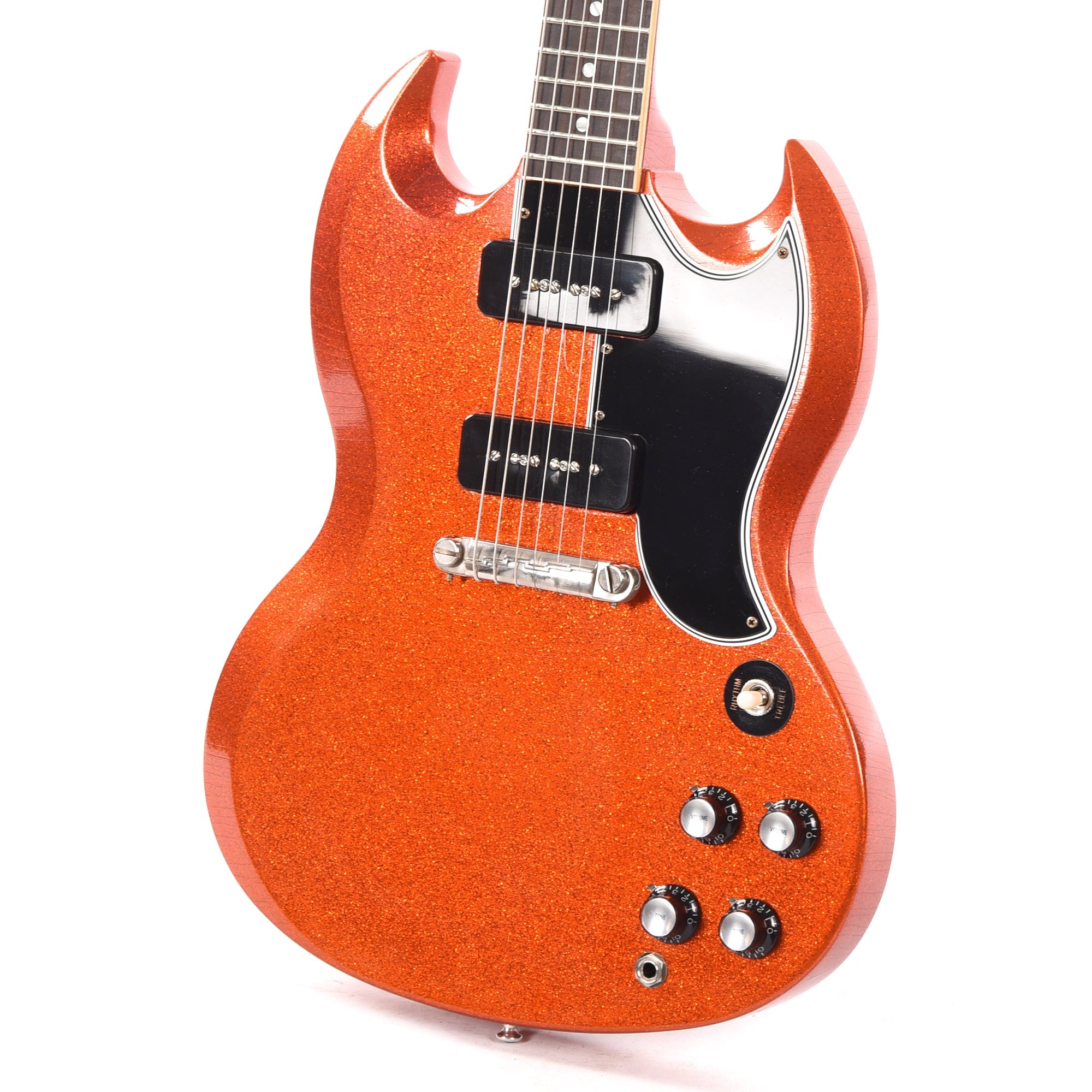 Gibson Custom Shop 1963 SG Special Reissue Antique Navelina Gold Spark ...