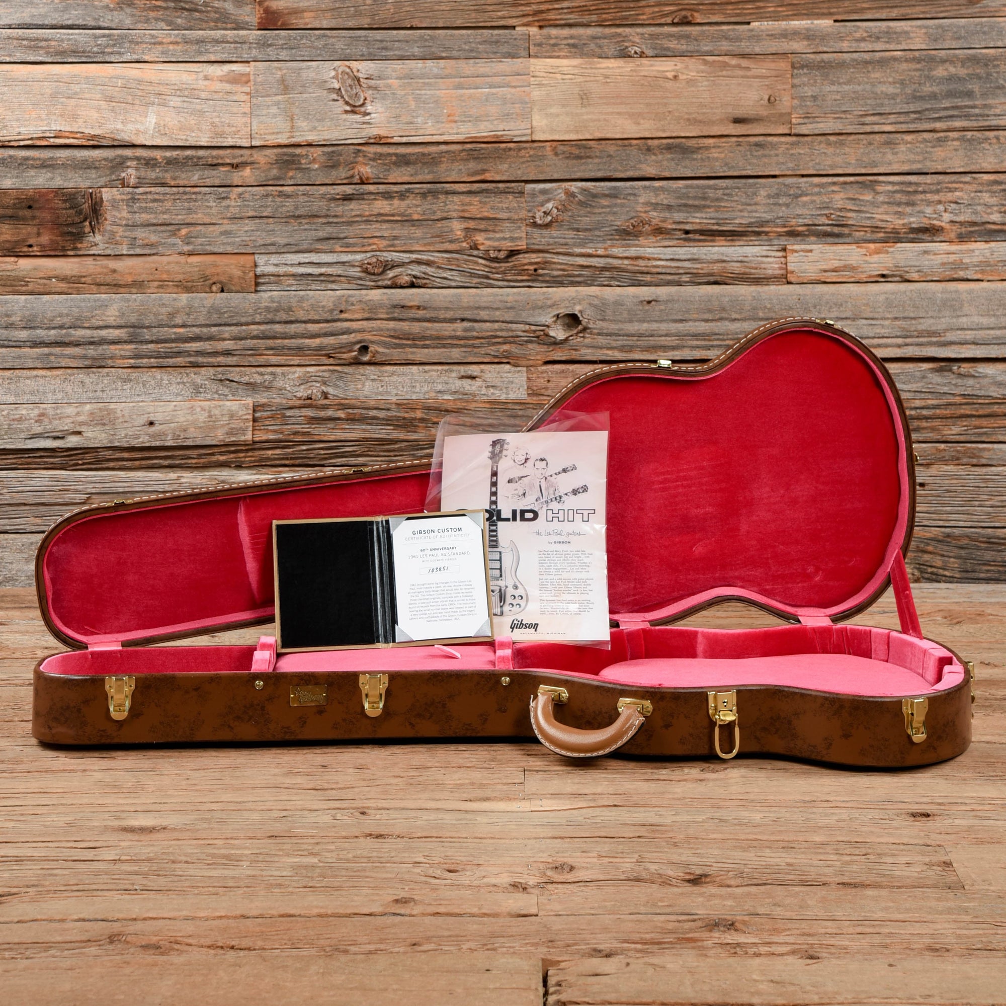 Gibson Custom Shop 60th Anniversary 1961 SG Les Paul Standard Cherry R ...