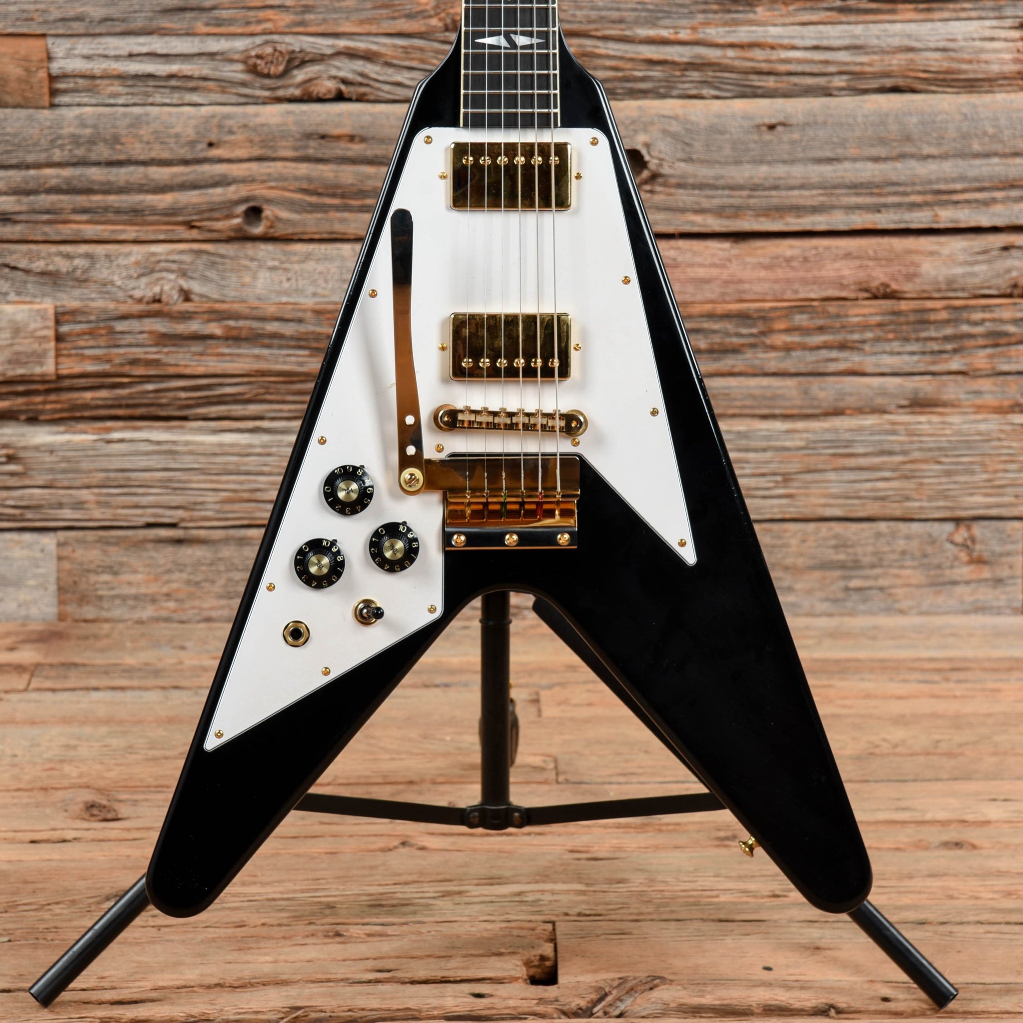 Gibson Custom Shop '69 Jimi Hendrix Flying V Black 2020 LEFTY – Chicago ...