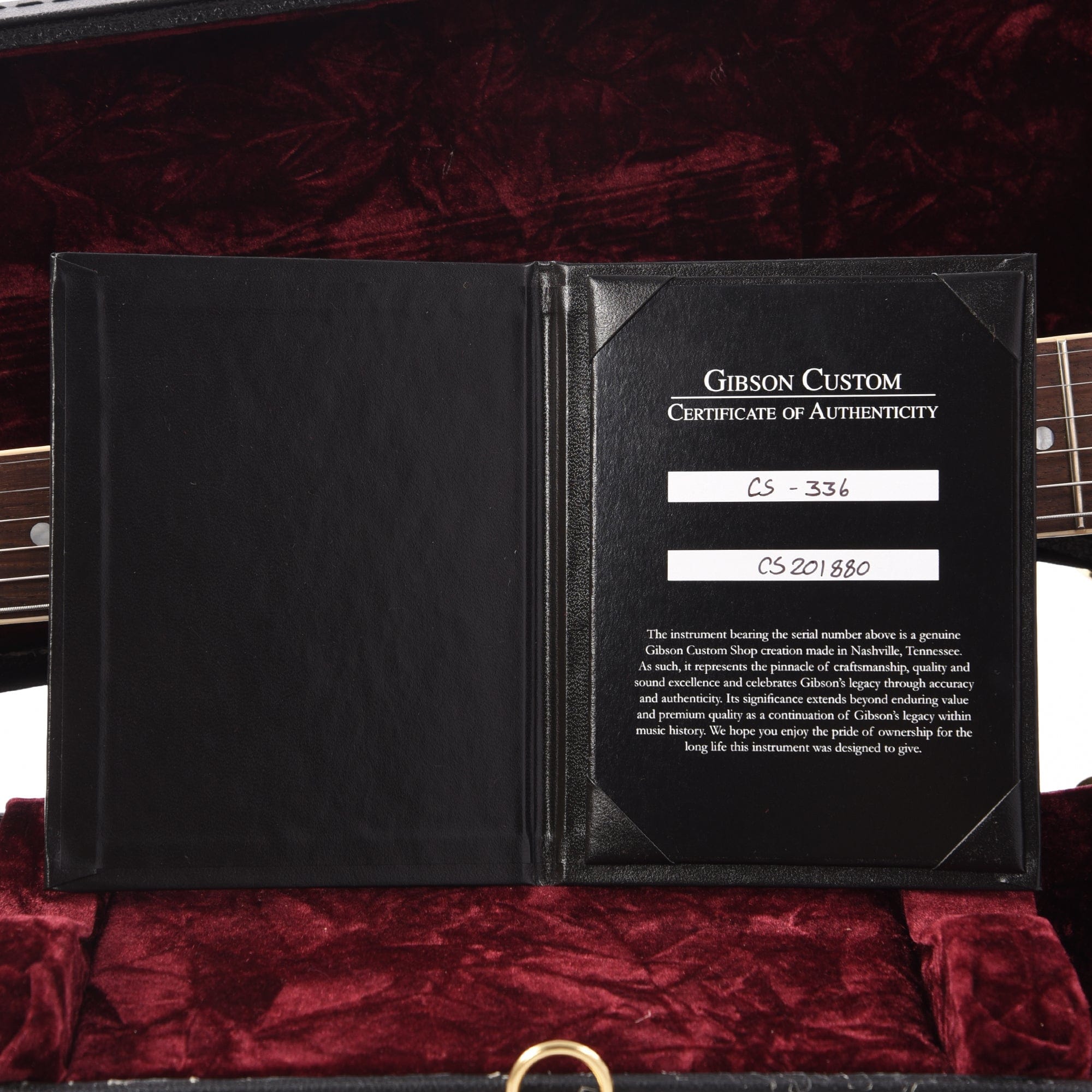 Gibson Custom Shop CS-336 Figured Top Faded Cherry Gloss – Chicago Music Exchange