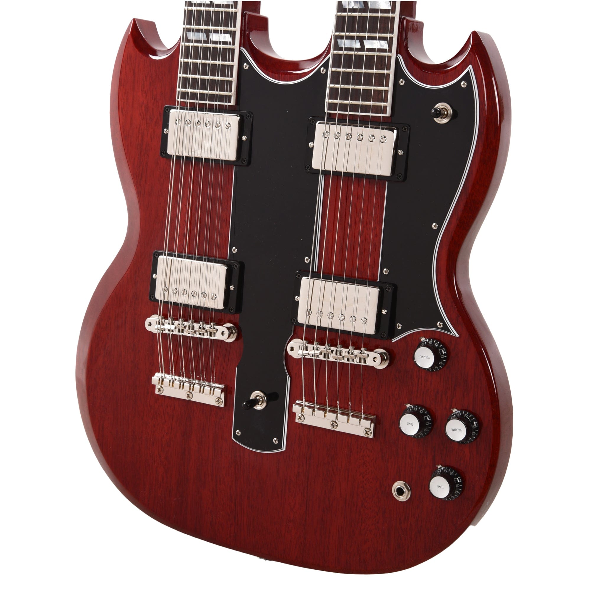 Gibson Custom Shop EDS-1275 Double Neck Cherry Red – Chicago Music Exchange