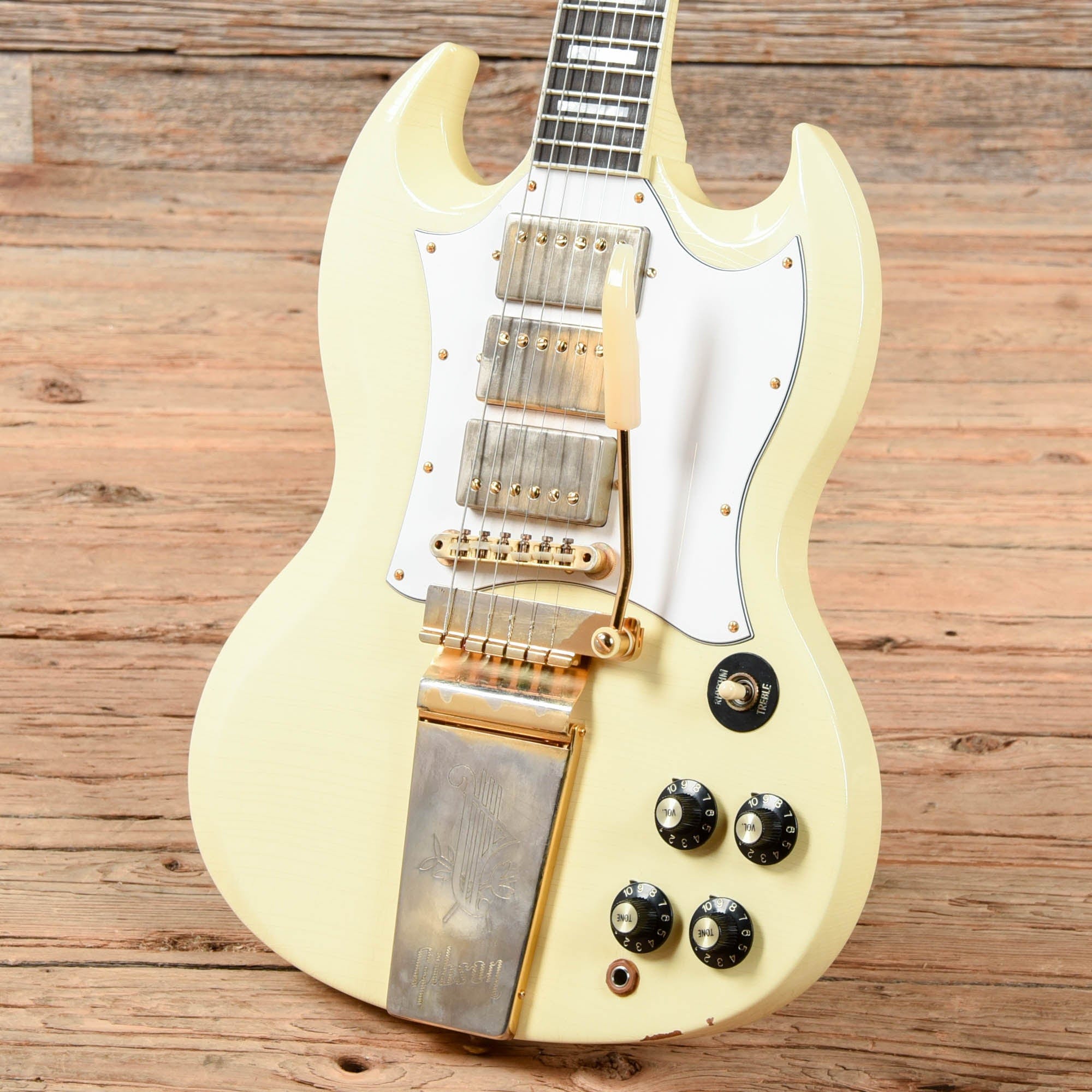 Gibson Custom Shop Jimi Hendrix Signature '67 SG Custom Reissue Aged P ...