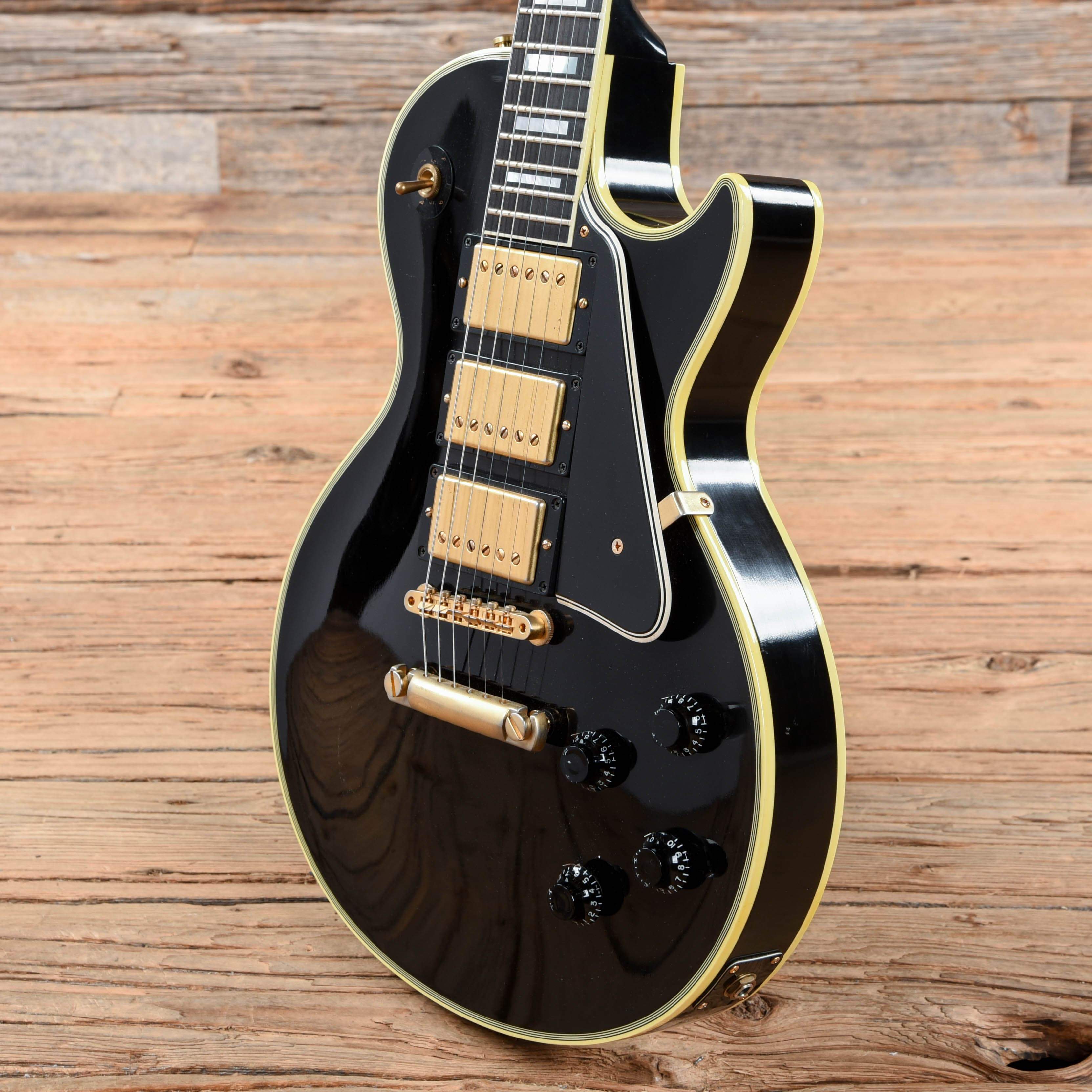 Gibson Custom Shop Jimmy Page Signature Les Paul Custom Ebony 2008 ...
