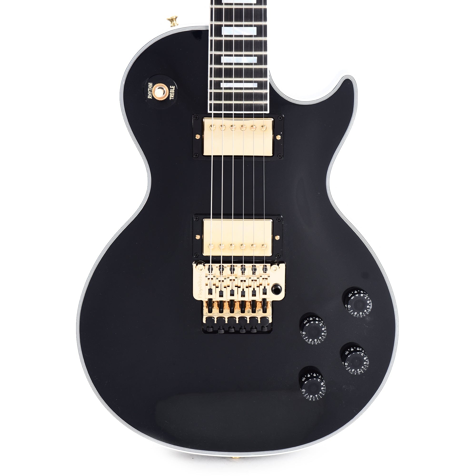 Gibson Custom Shop Les Paul Axcess Custom Ebony Gloss w/Floyd Rose ...