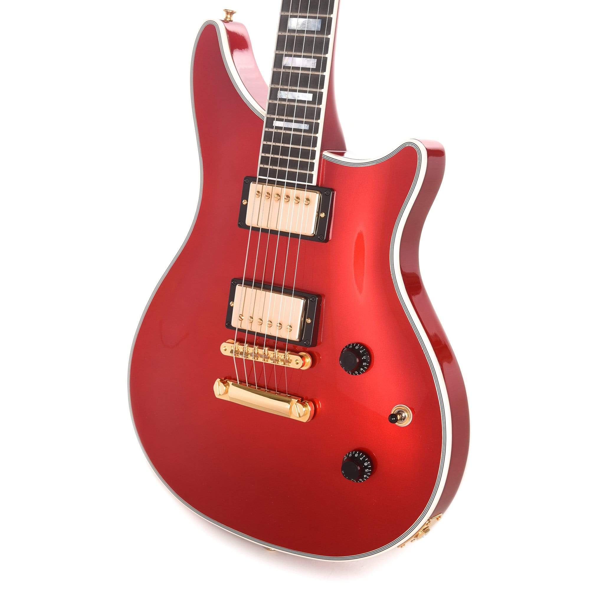 Gibson Custom Shop Modern Double Cut Custom Candy Apple Red – Chicago ...