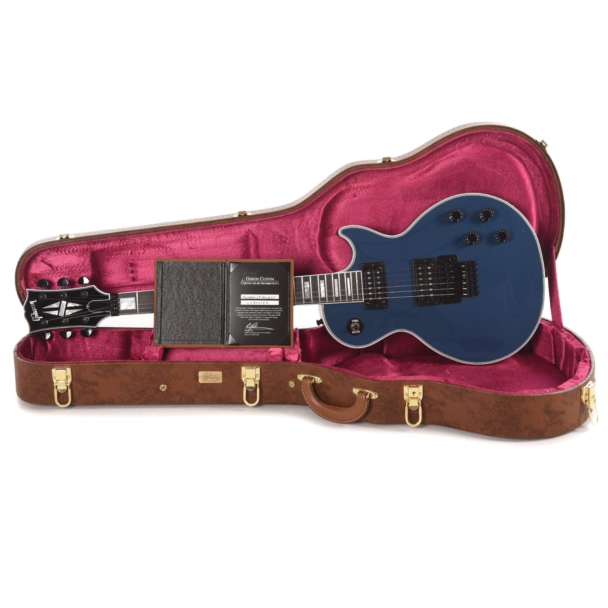 Gibson Custom Shop Modern Les Paul Axcess Custom Lake Blue PSL ...