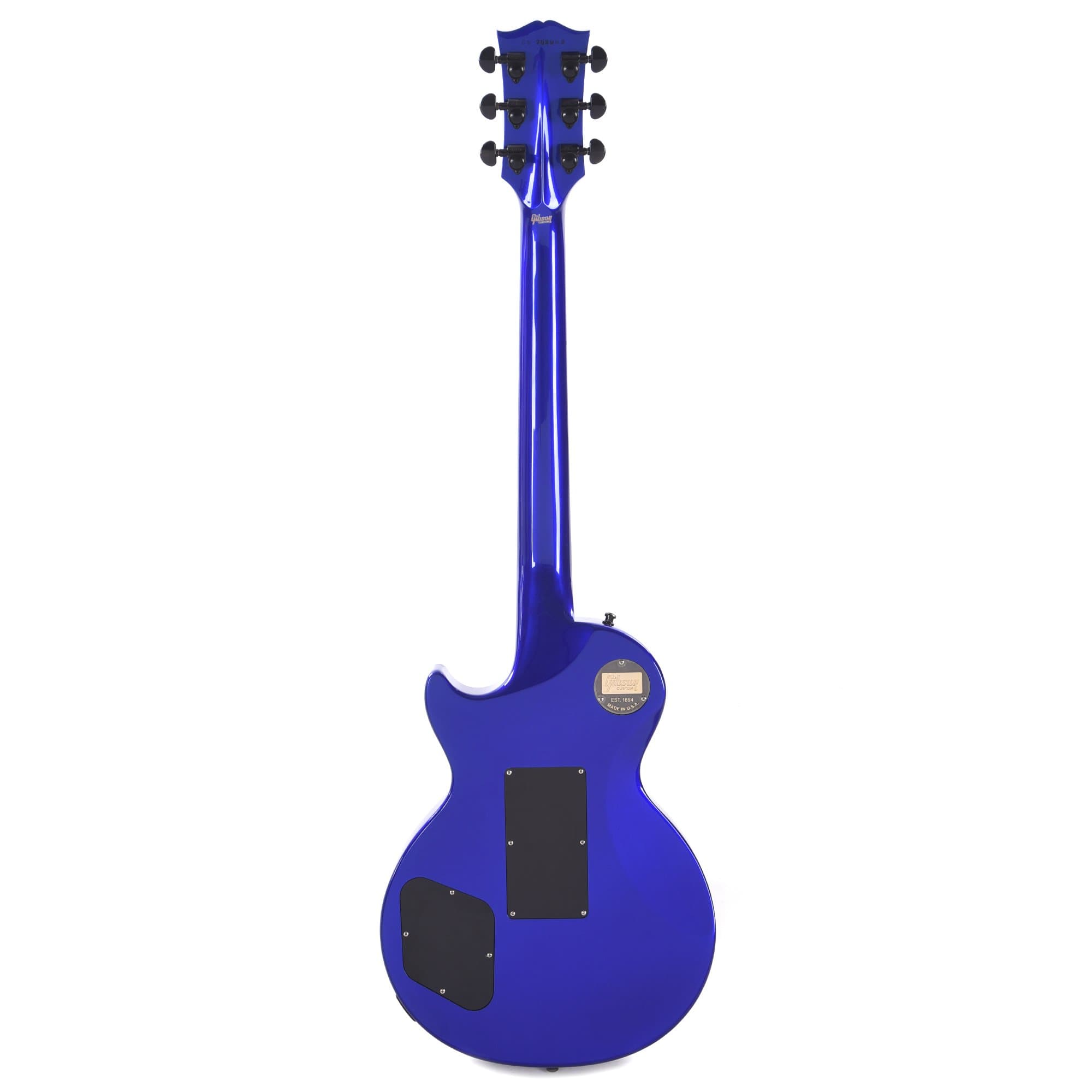 Gibson Custom Shop Modern Les Paul Axcess Custom Neon Blue Black Floyd ...