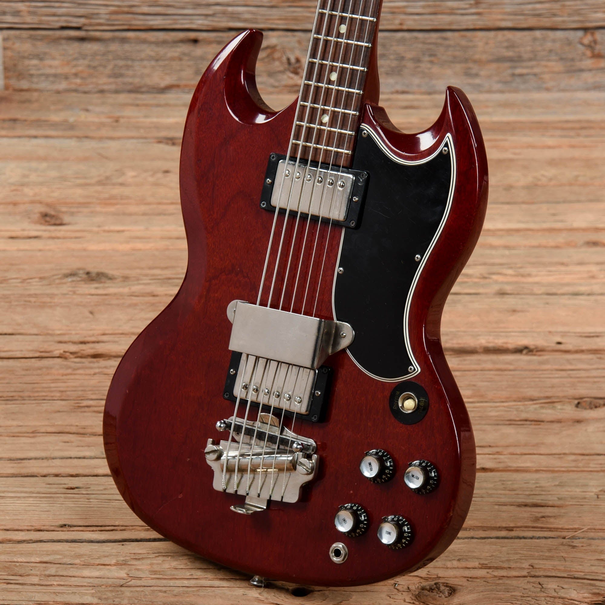 Gibson EB-6 Cherry 1964 – Chicago Music Exchange