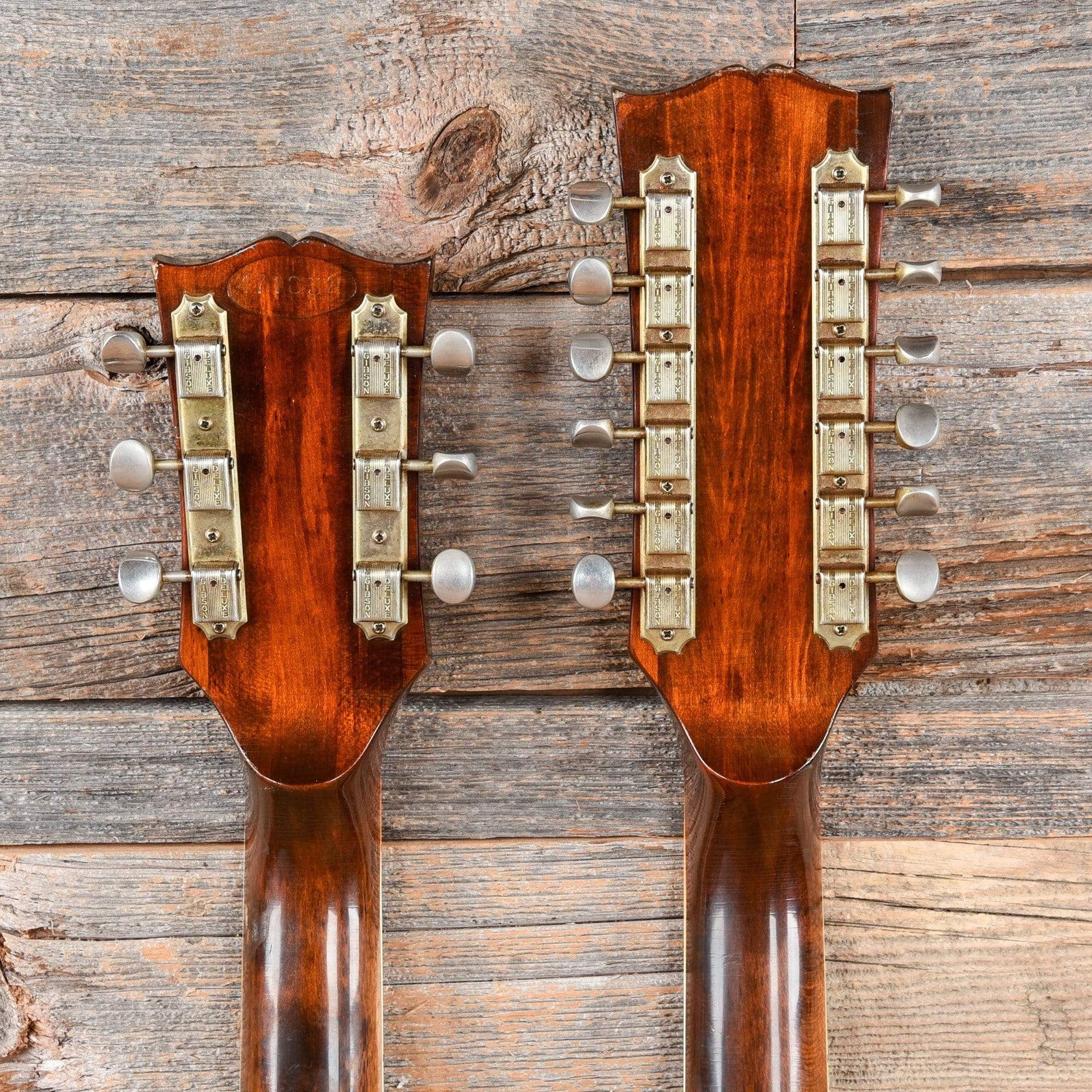 Gibson EDS-1275 Walnut 1970s – Chicago Music Exchange
