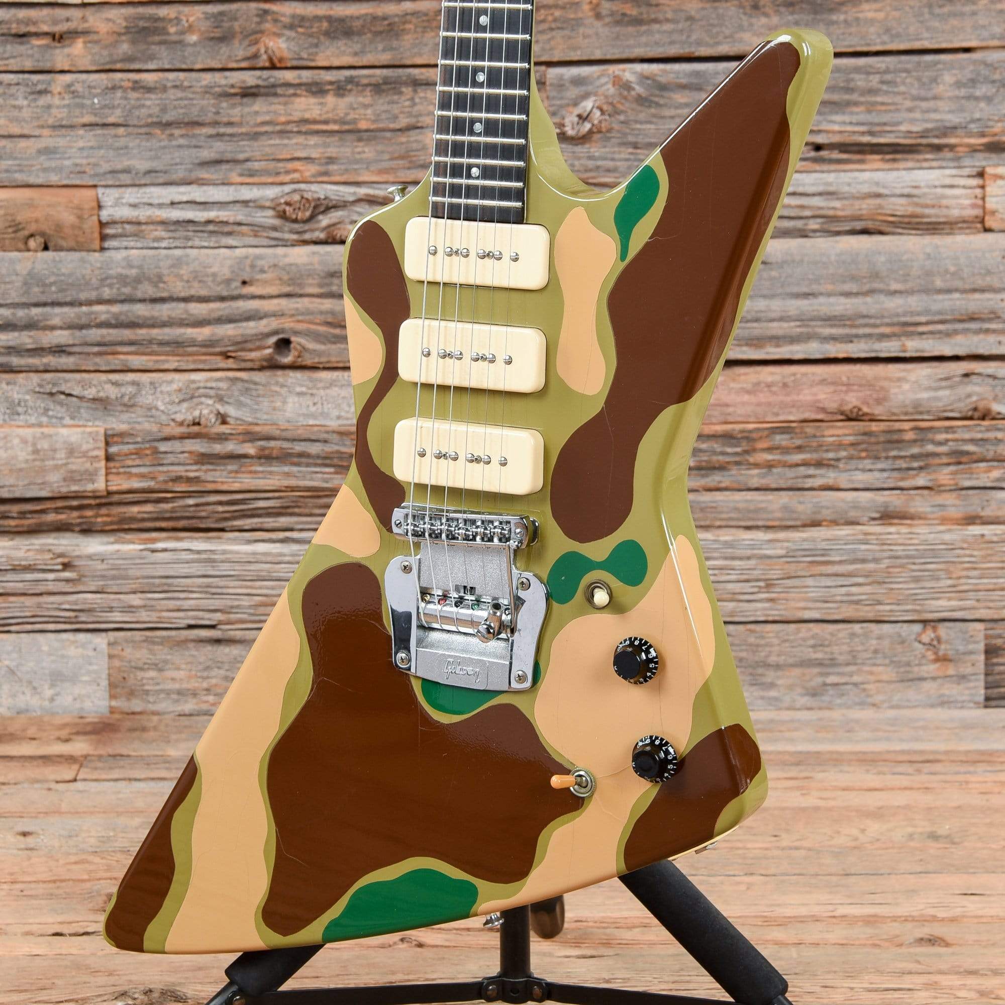 Gibson Explorer III Camouflage 1984 – Chicago Music Exchange