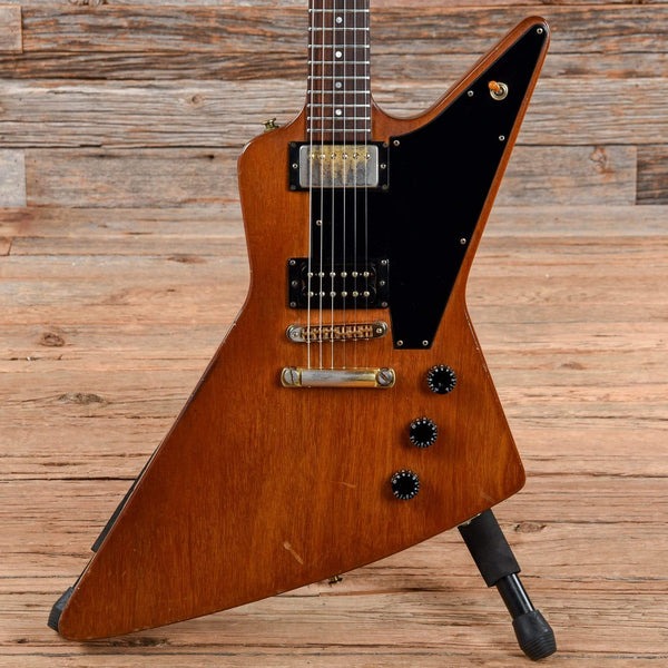 Gibson Explorer Mahogany Natural 1977 – Chicago Music Exchange