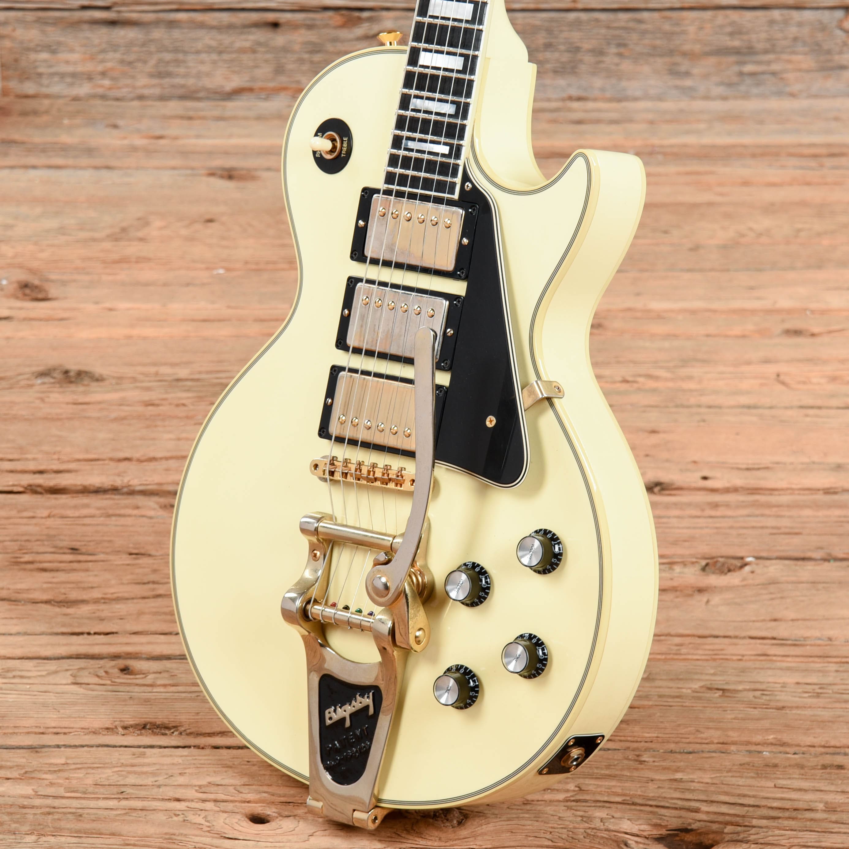 Gibson Les Paul '57 Custom Ivory – Chicago Music Exchange