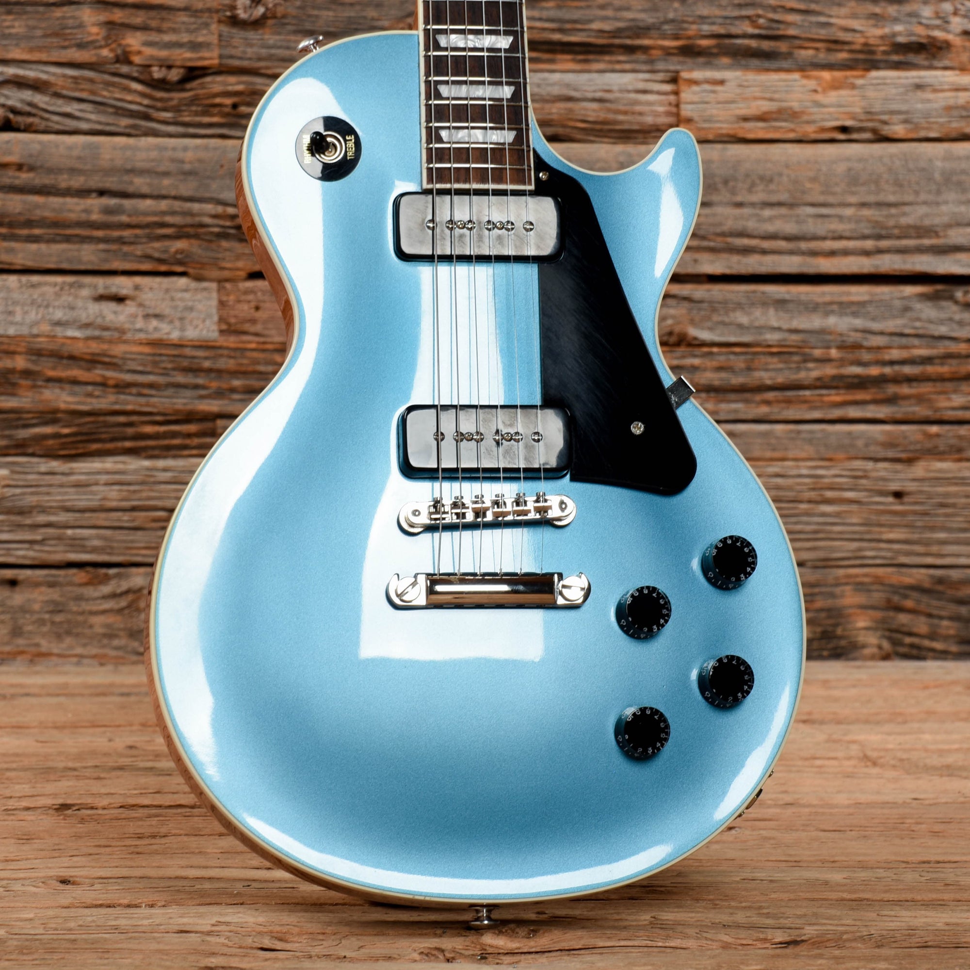 Gibson Les Paul Classic Pelham Blue 2018 – Chicago Music Exchange