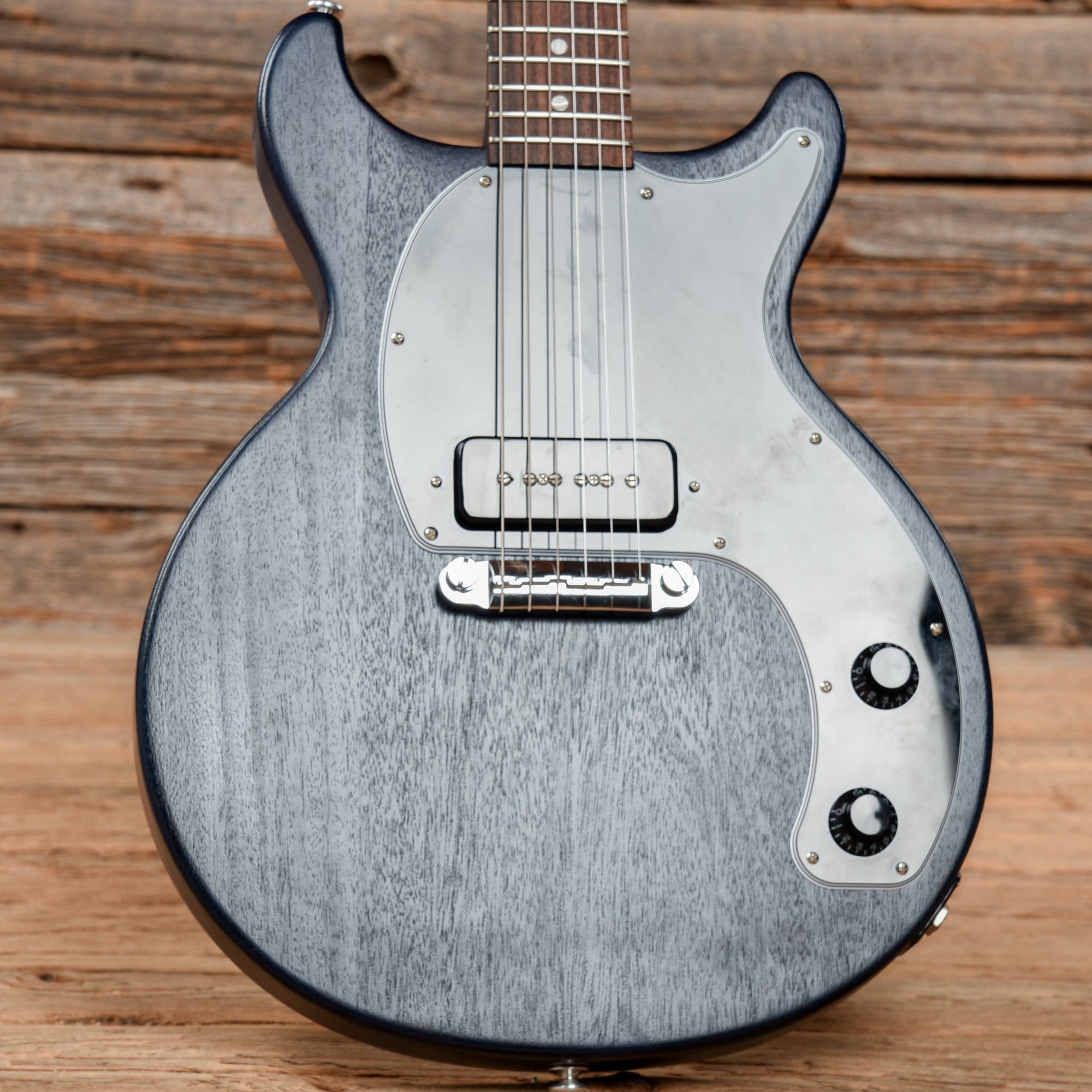 Gibson Les Paul Junior Tribute DC Blue Stain 2019 – Chicago Music Exchange