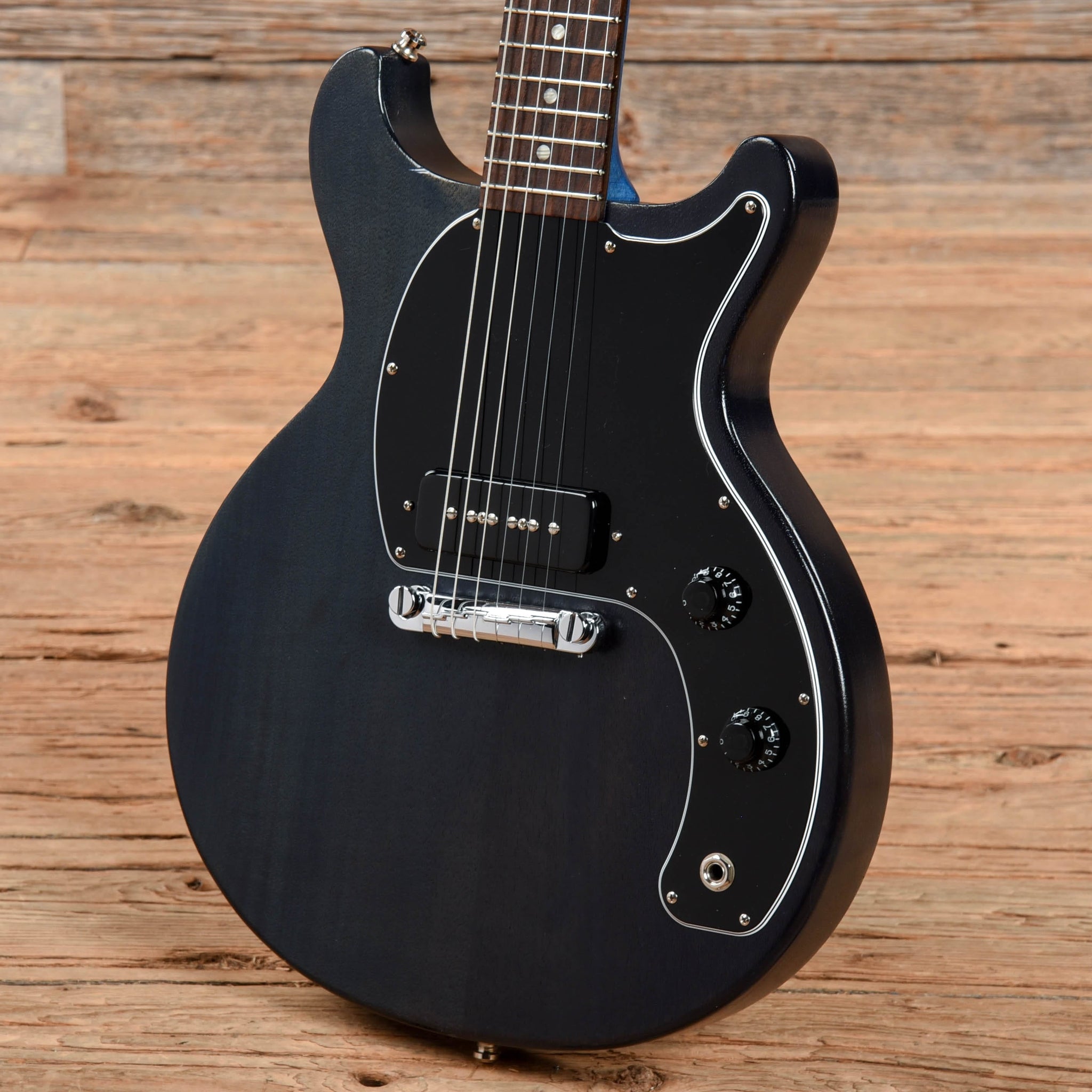 Gibson Les Paul Junior Tribute DC Blue Stain 2019 – Chicago Music Exchange