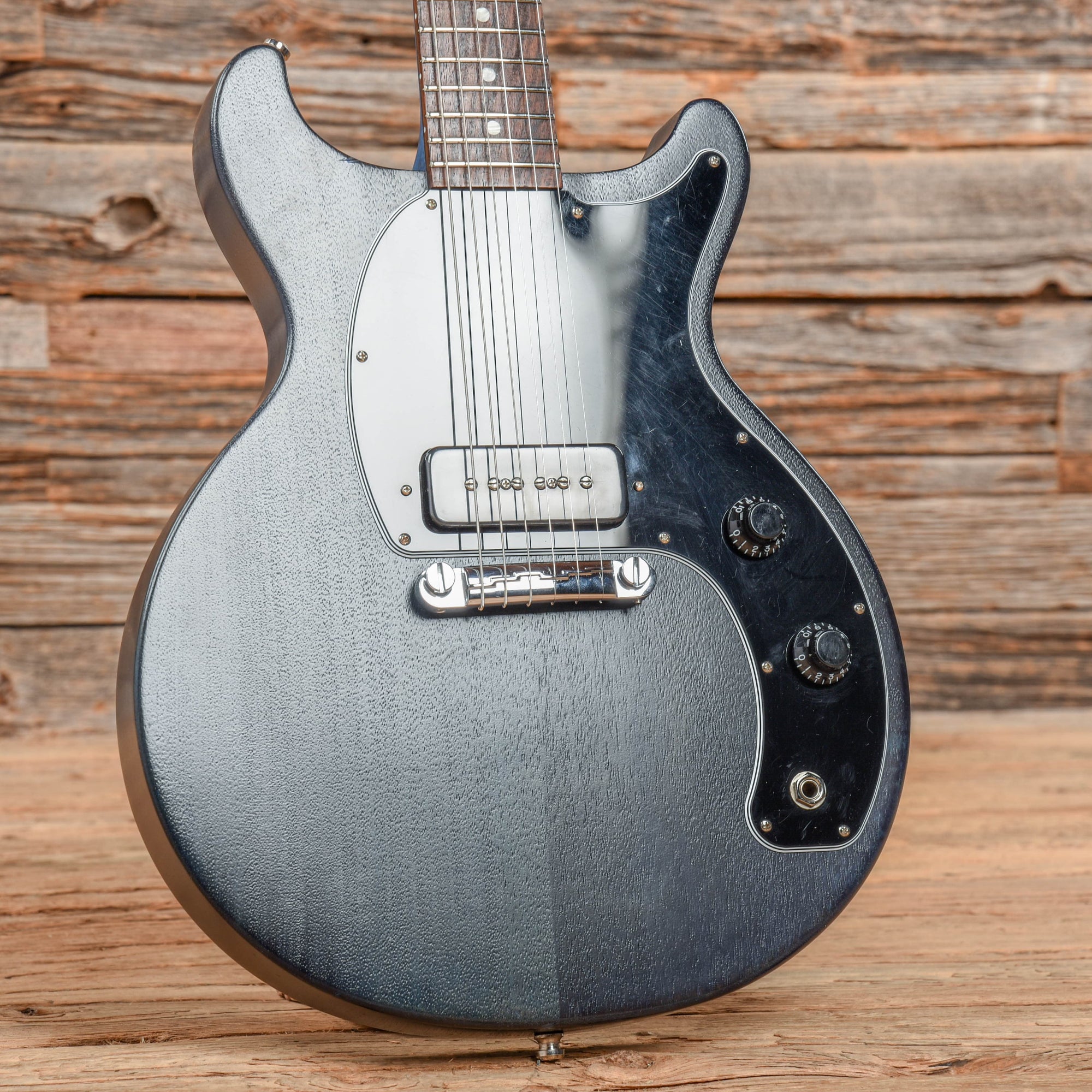 Gibson Les Paul Junior Tribute DC Blue Stain 2019 – Chicago Music Exchange