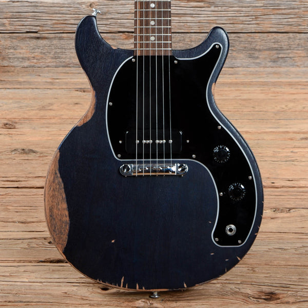 Gibson Les Paul Junior Tribute DC Blue Stain – Chicago Music Exchange