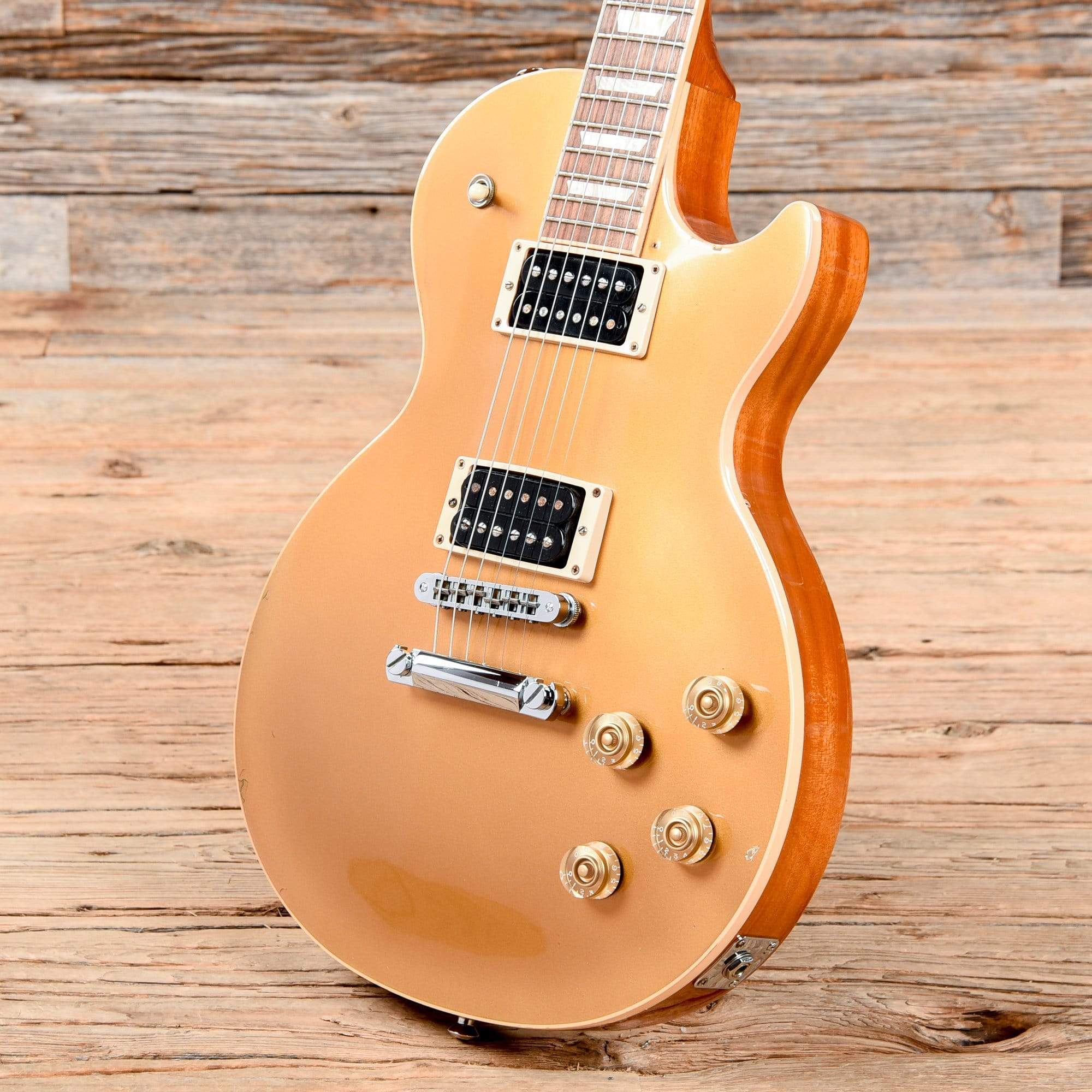 Gibson Les Paul Signature T Goldtop 2012 – Chicago Music Exchange