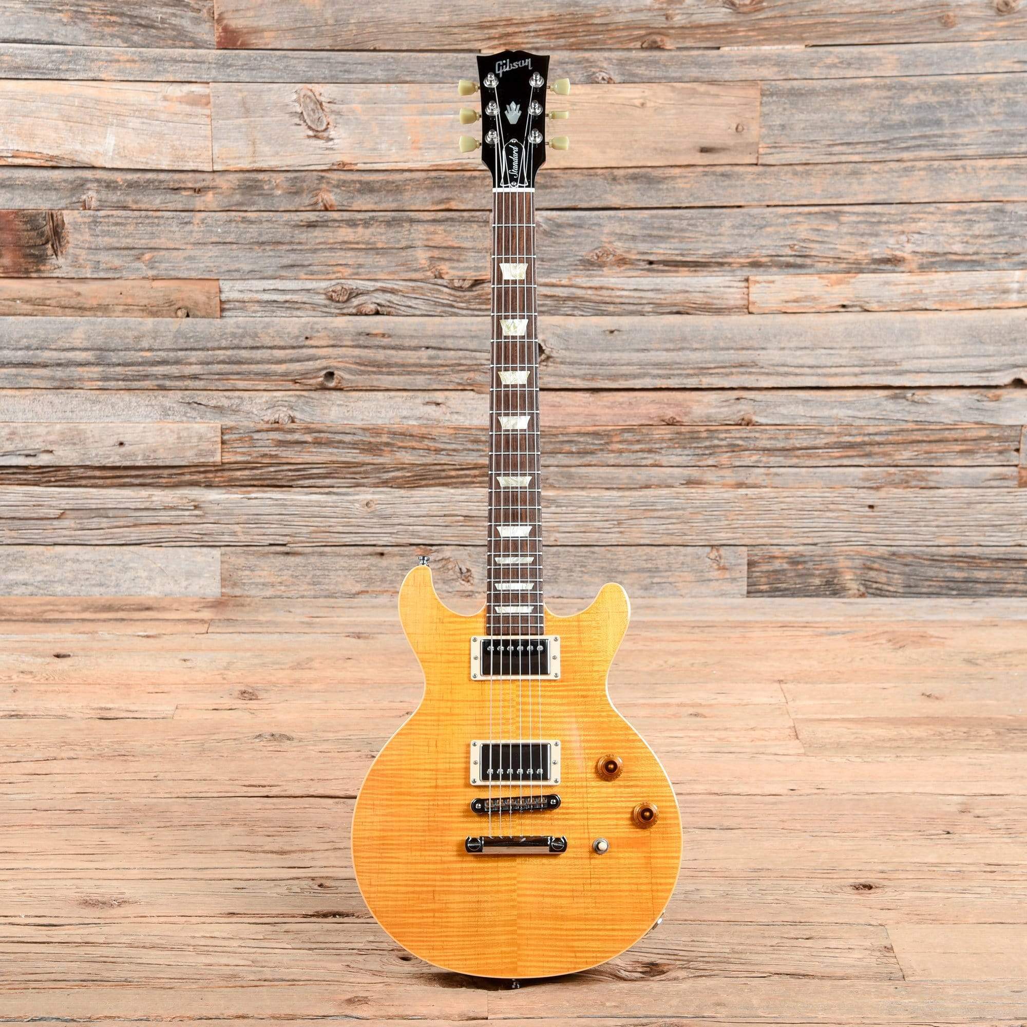 Gibson Les Paul Standard DC Pro Amber 2008 – Chicago Music Exchange