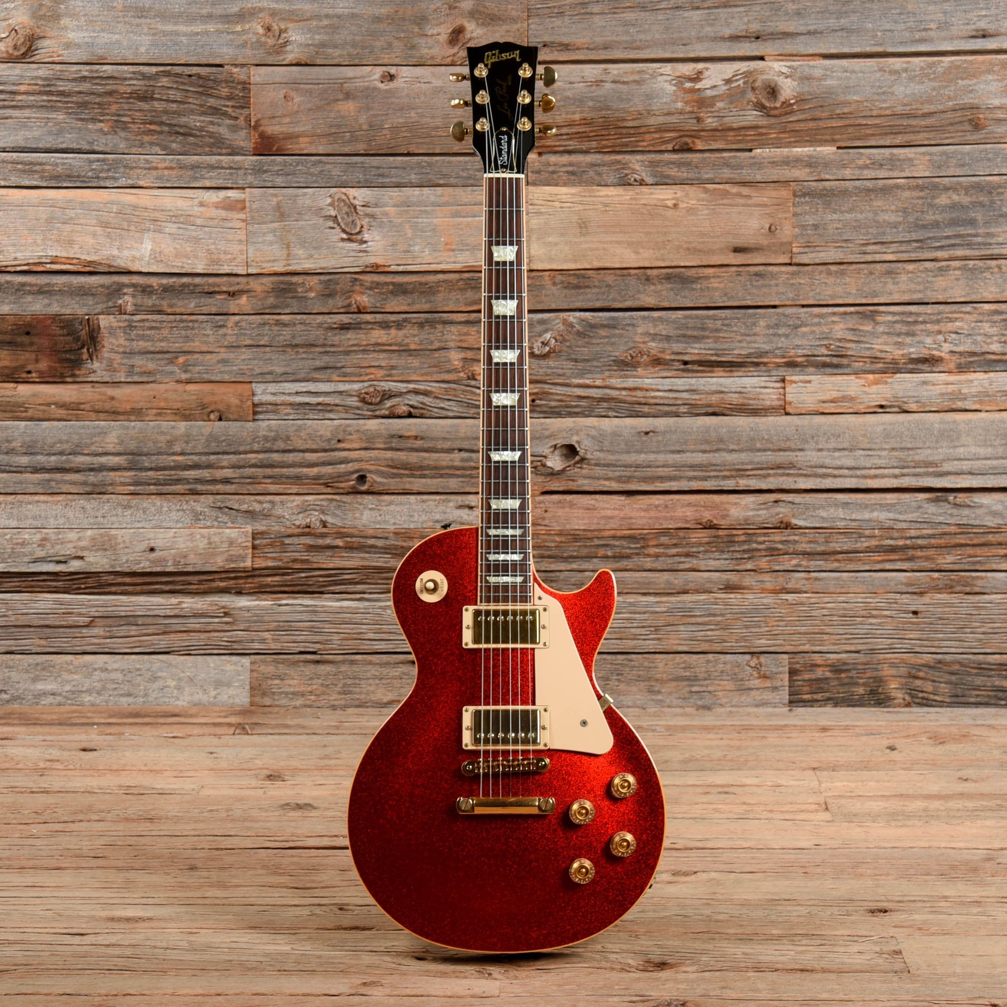 Gibson Les Paul Standard Red Sparkle 2000 – Chicago Music Exchange