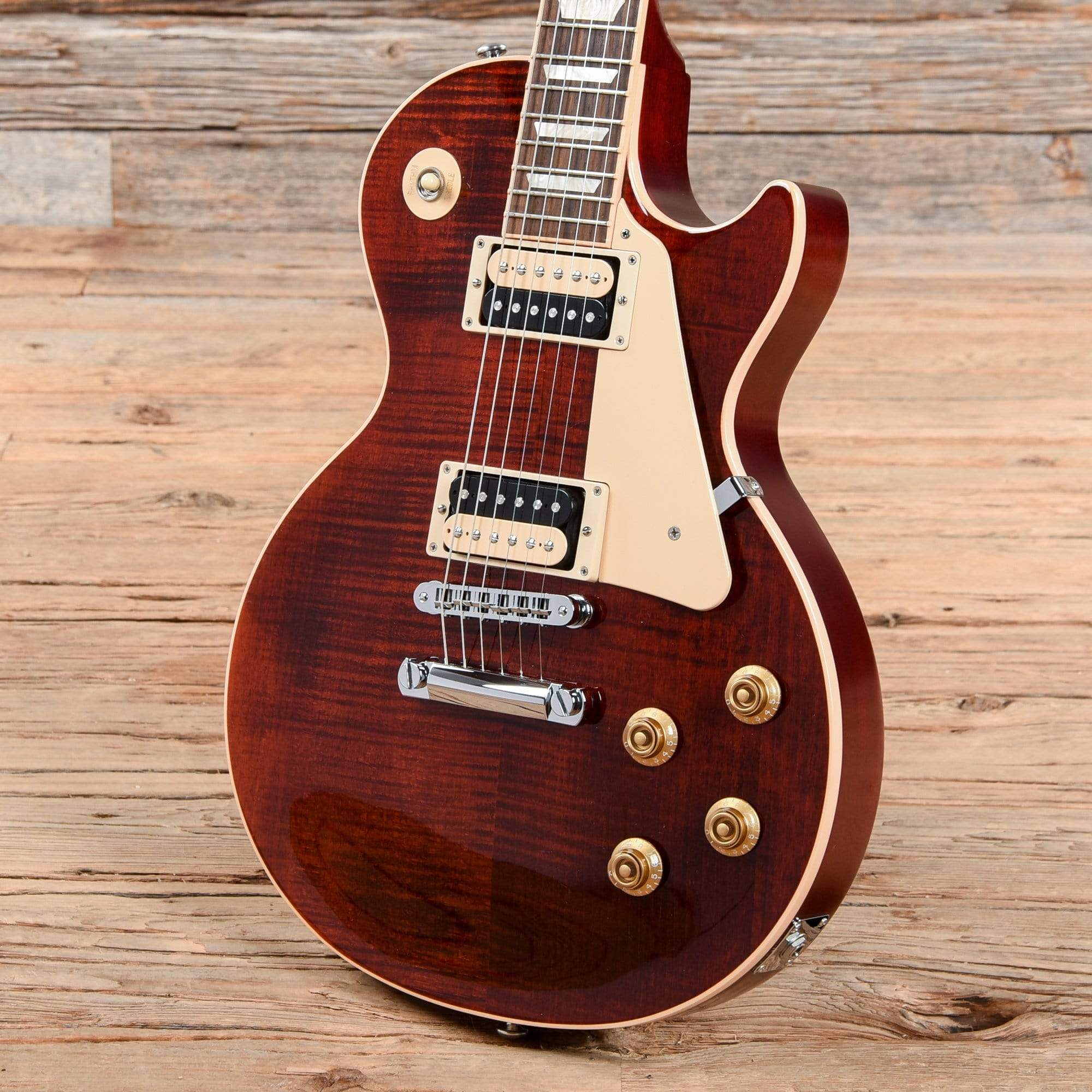 Gibson Les Paul Traditional Pro Merlot 2014 – Chicago Music Exchange