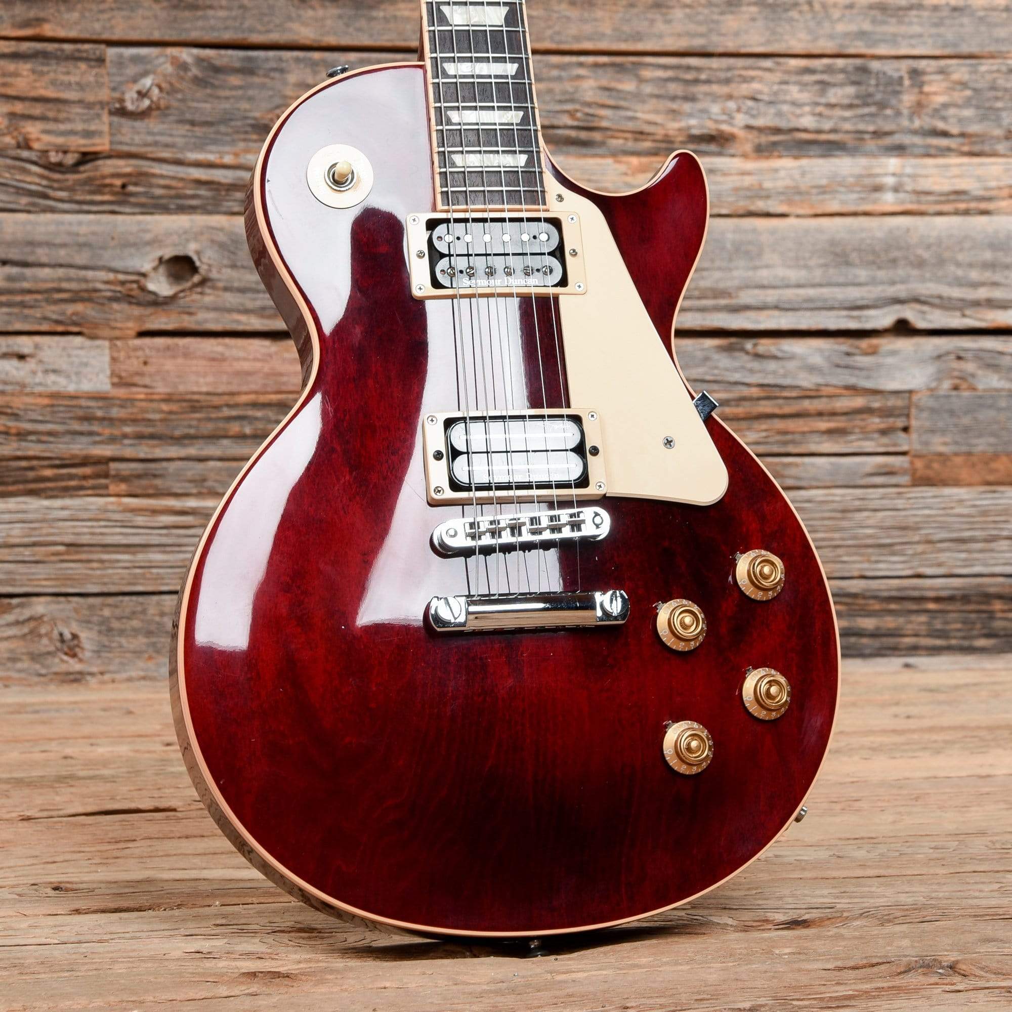 Gibson Les Paul Traditional Pro Wine Red 2015 – Chicago Music Exchange