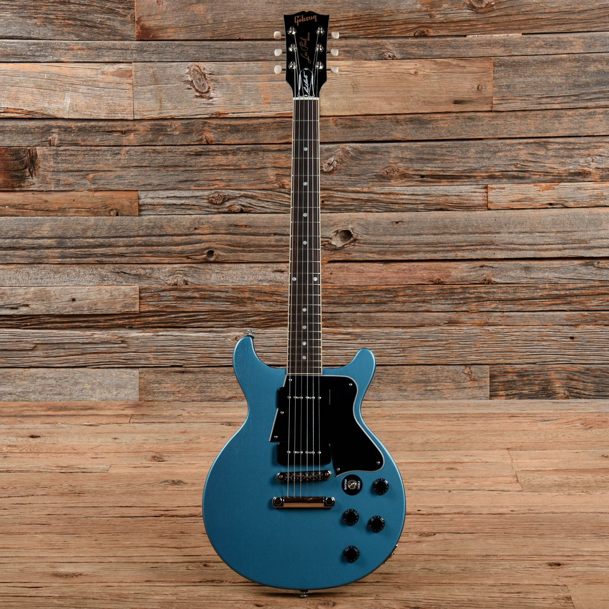 Gibson Rick Beato Signature Les Paul Special Double Cut TV Blue Mist 2 – Chicago Music Exchange