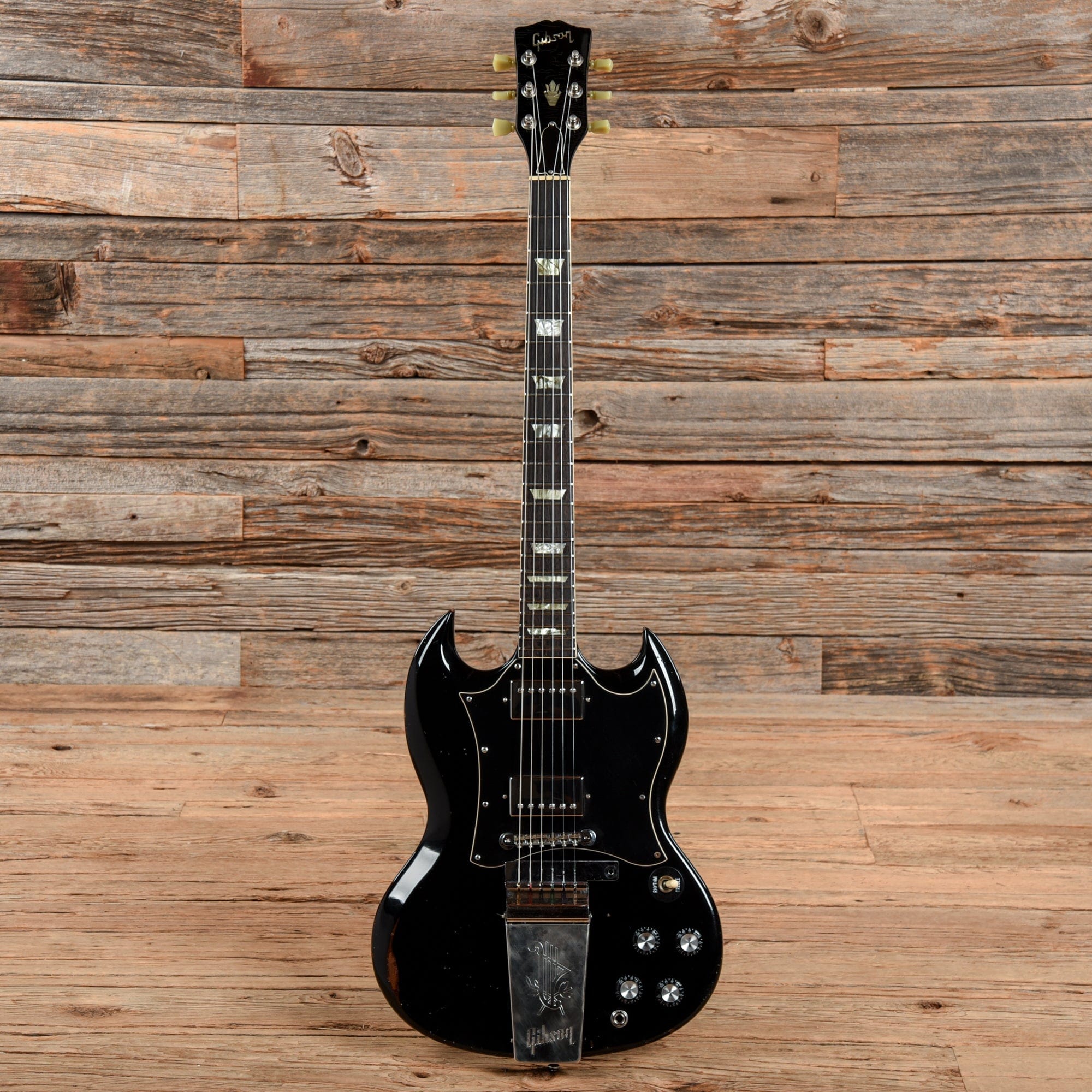 Gibson SG Standard Black Refin 1968 – Chicago Music Exchange