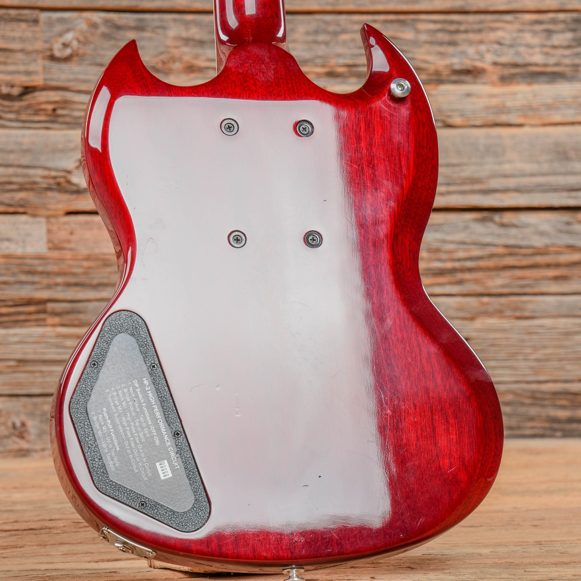 Gibson SG Standard HP II Blood Orange Fade 2018 – Chicago Music Exchange