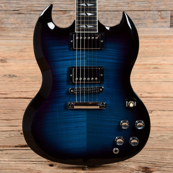 Gibson SG Supreme Blue Burst 2000 – Chicago Music Exchange
