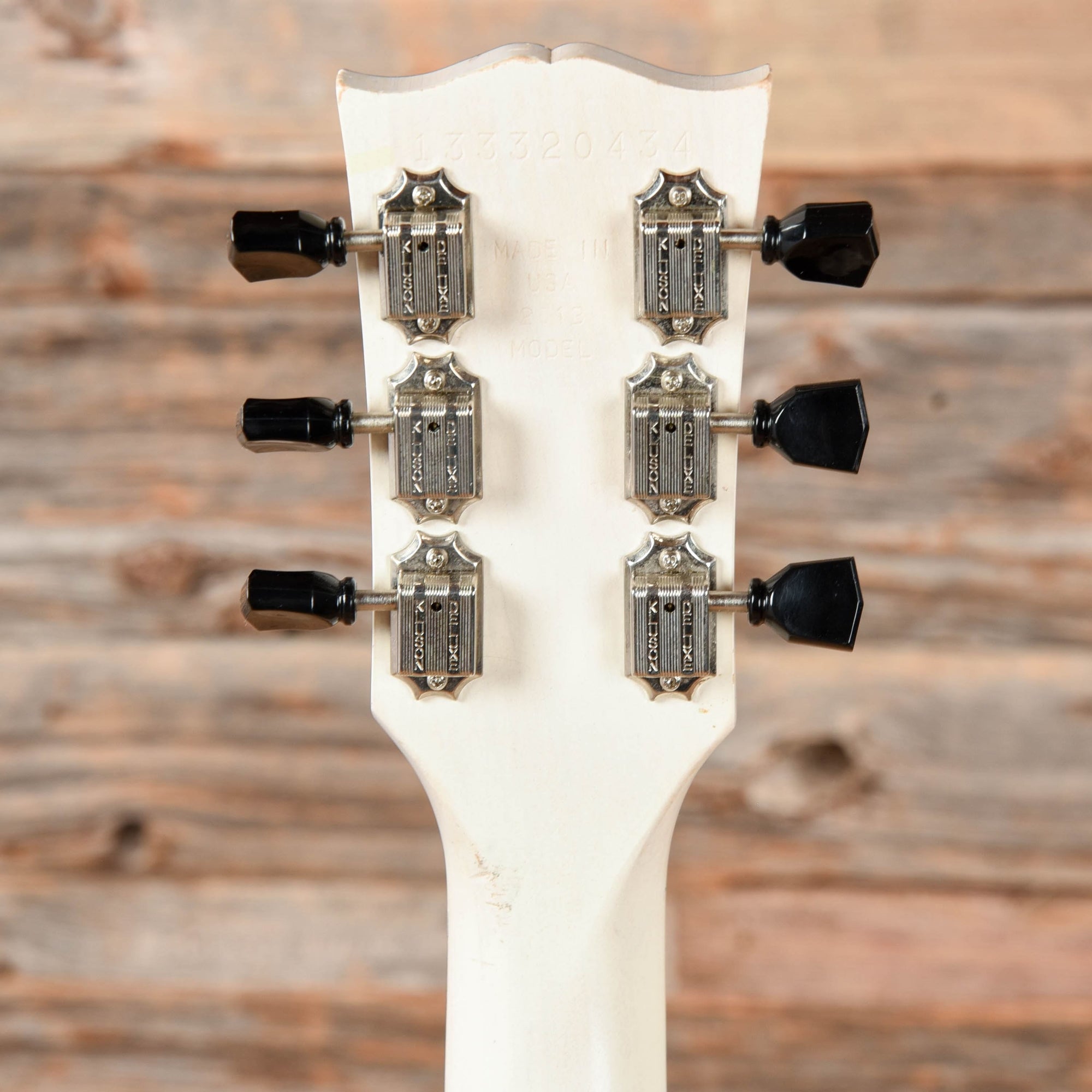 Gibson SGJ Transparent White 2013 LEFTY – Chicago Music Exchange