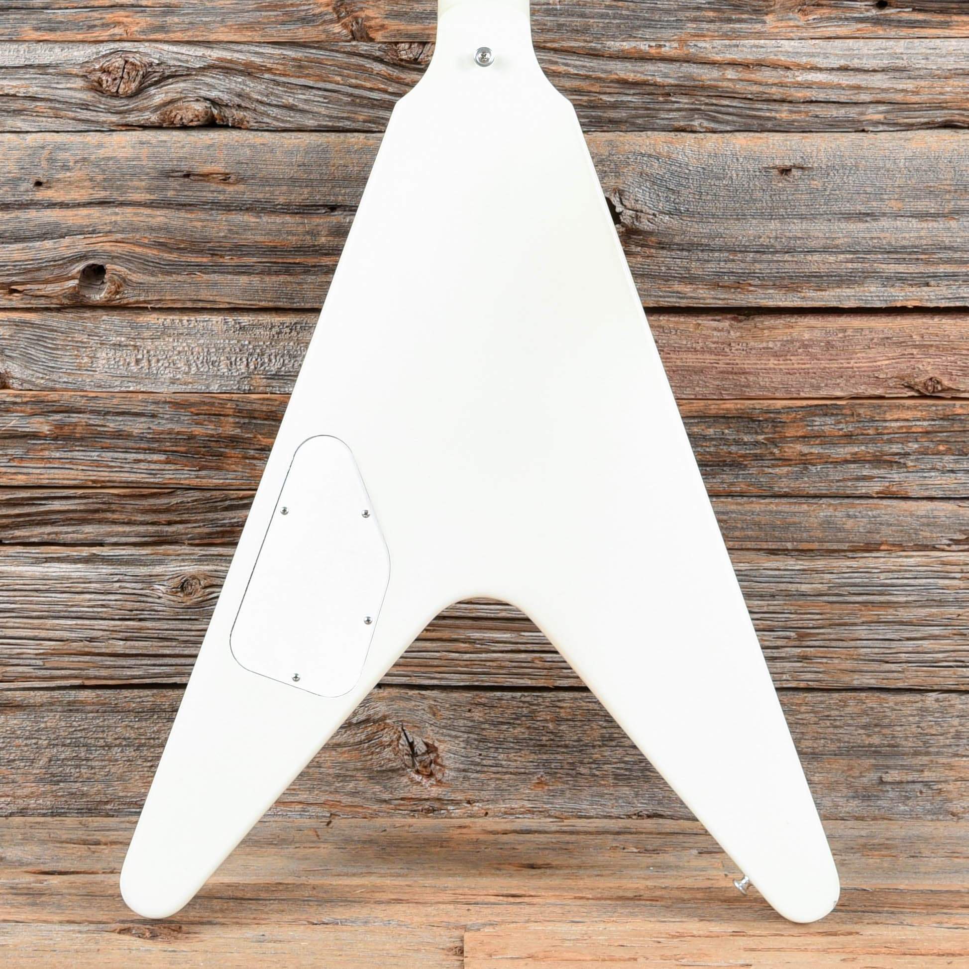 Gibson Snow Falcon Flying V White 2013 – Chicago Music Exchange