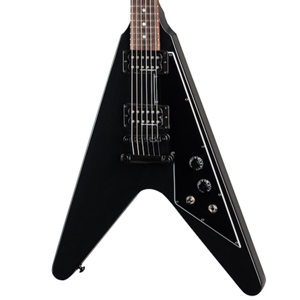 Gibson USA Flying V Satin Ebony – Chicago Music Exchange