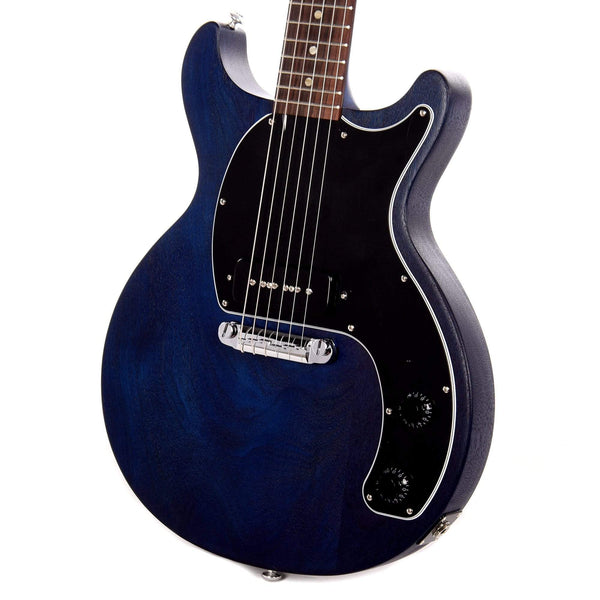 Gibson USA Les Paul Junior Tribute DC Blue Stain – Chicago Music Exchange